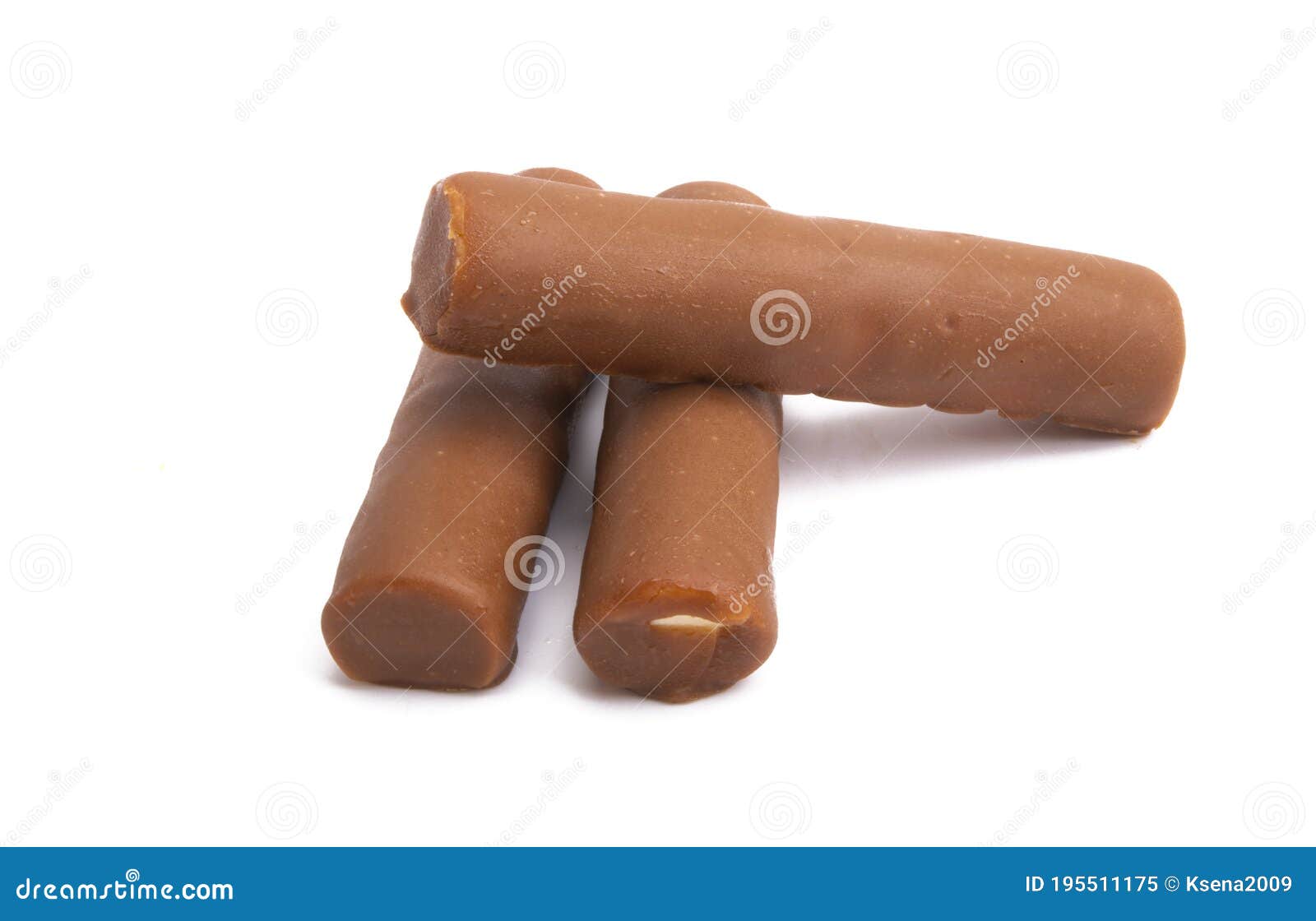 Chocolate curd isolated stock image. Image of glaze - 195511175