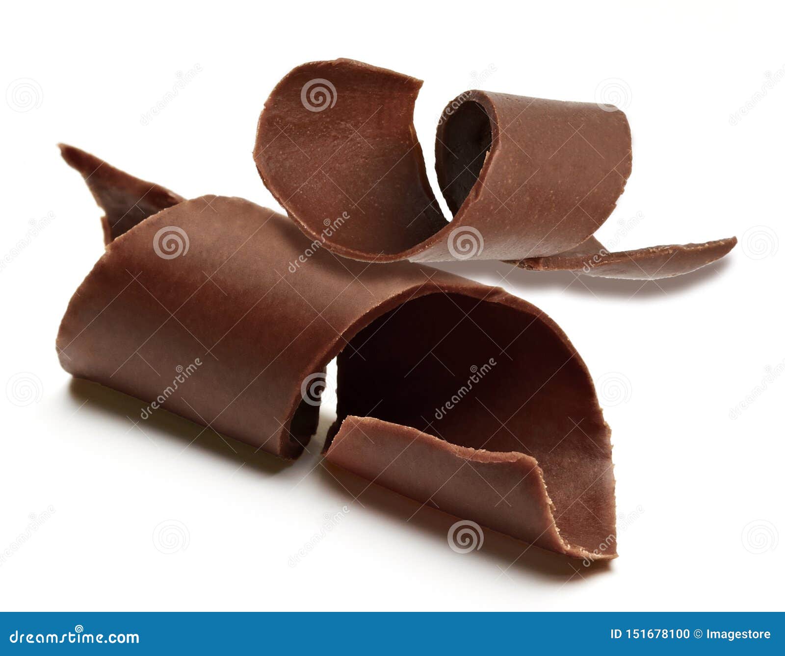Chocolate curl stock photo. Image of milky, ingredient - 151678100