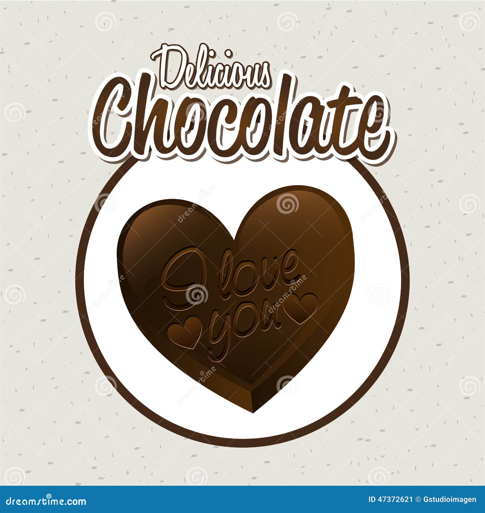 Chocolate design stock vector. Illustration of design - 47372621