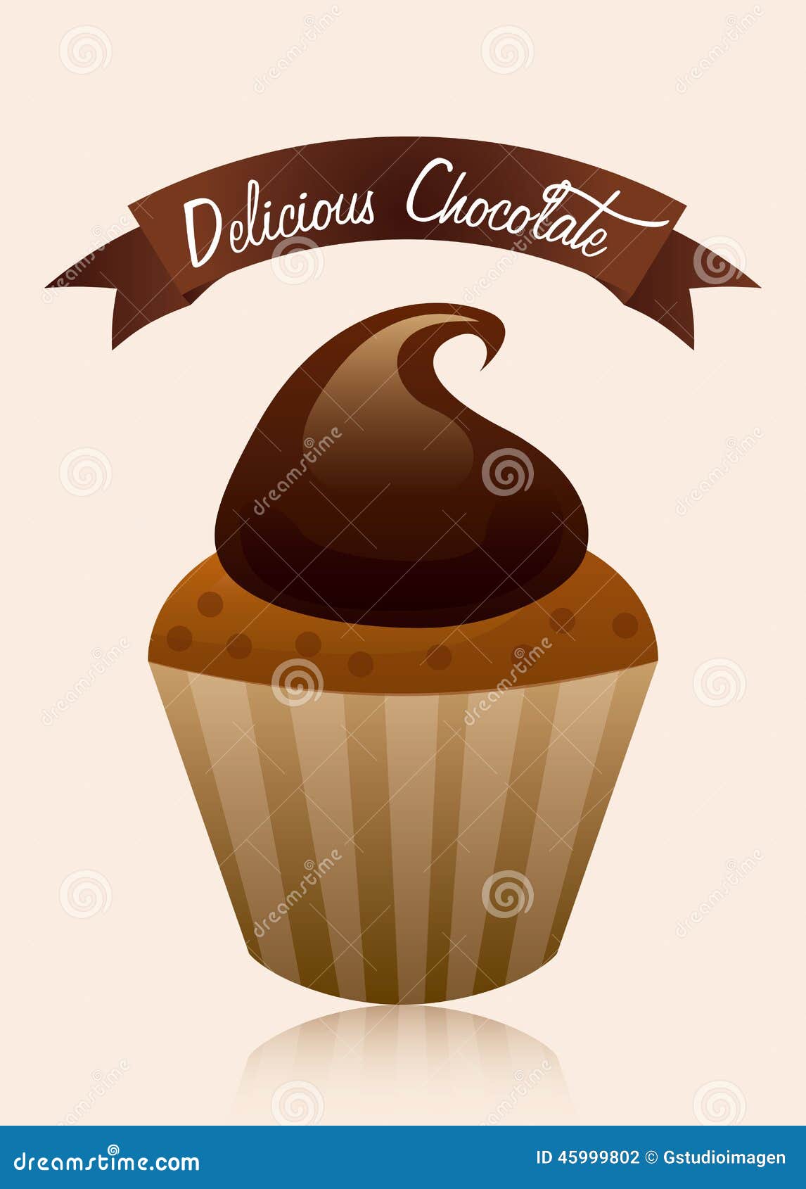 Chocolate design stock vector. Illustration of tasty - 45999802