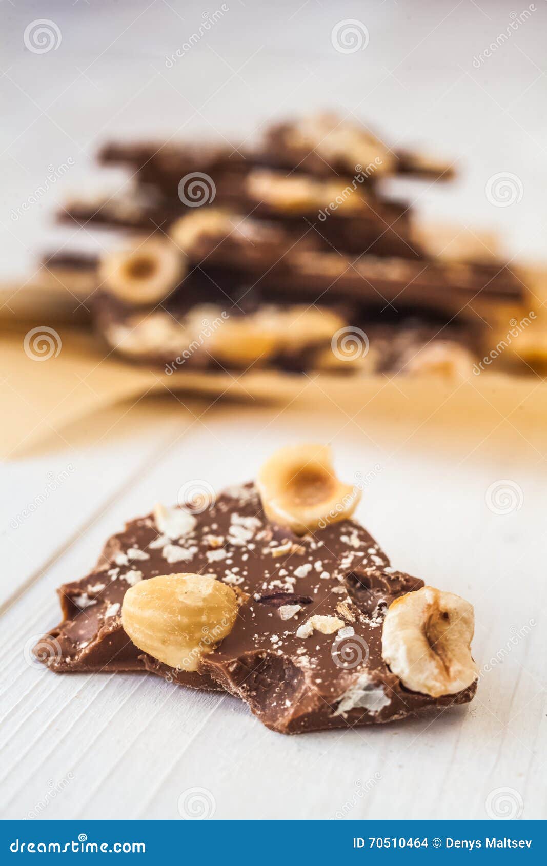 Chocolate with Different Additives Stock Photo - Image of design ...