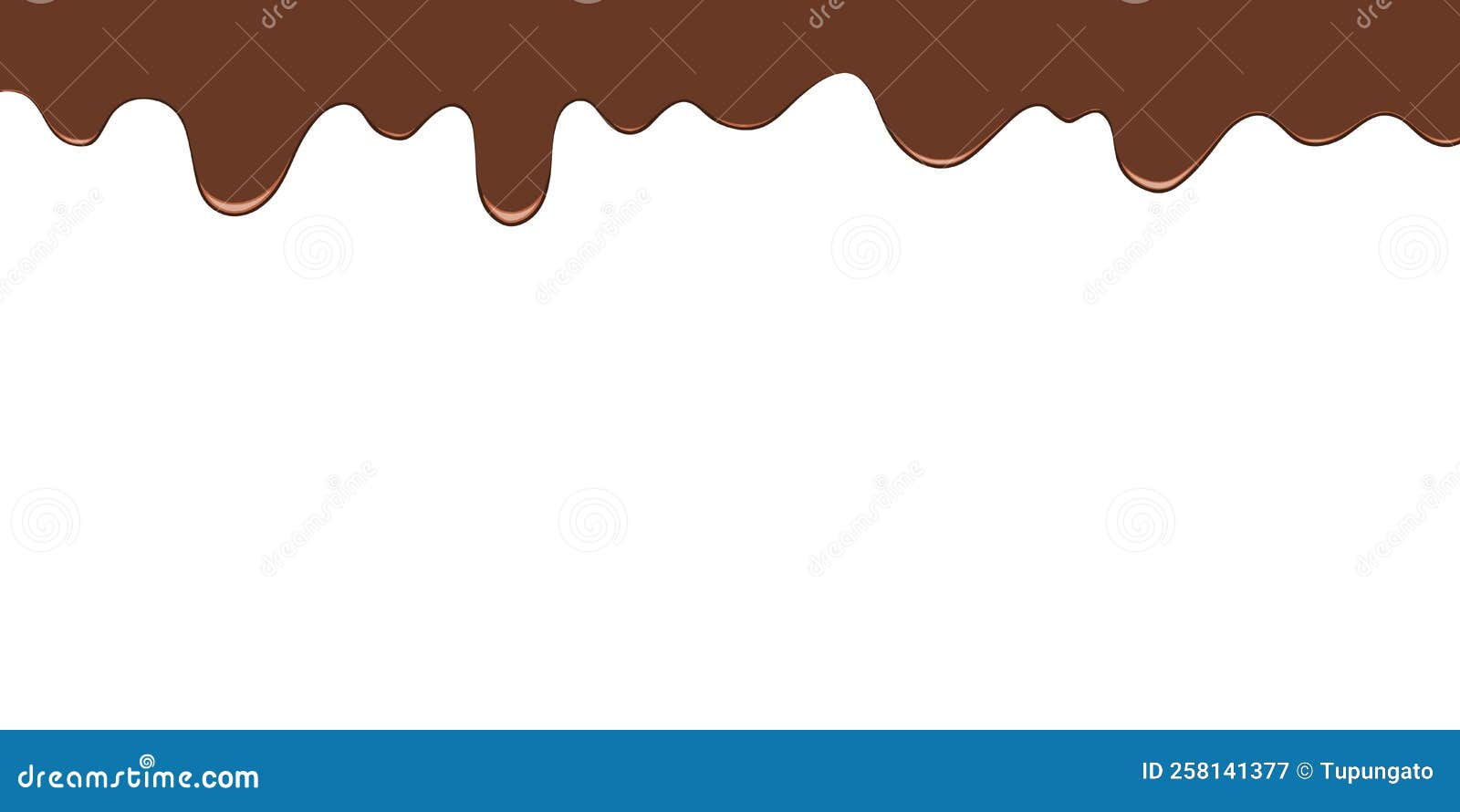 Chocolate Drip Splash. White Chocolate Liquid Blot Isolated White ...