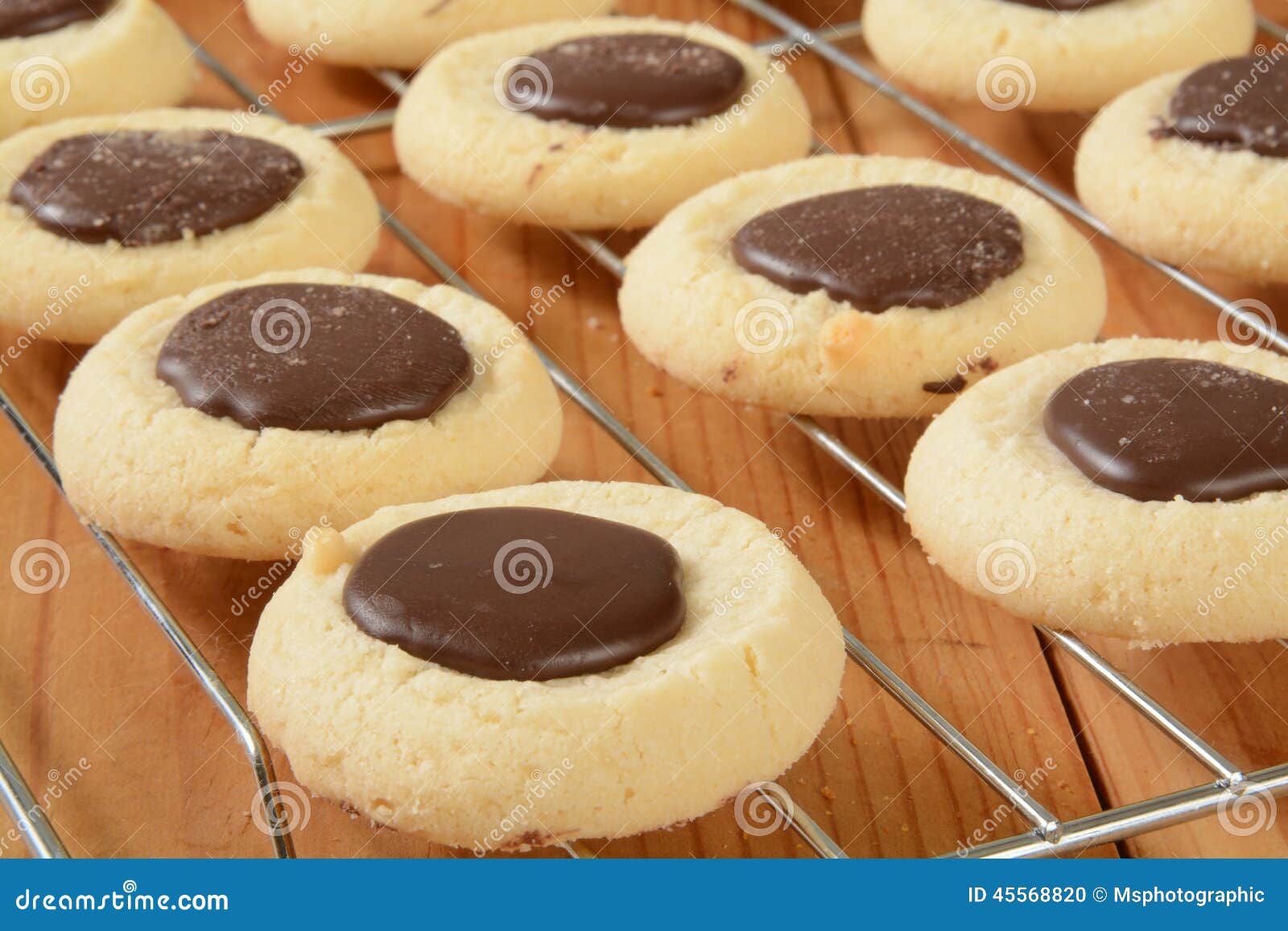 Chocolate drop cookies stock photo. Image of cooling - 45568820