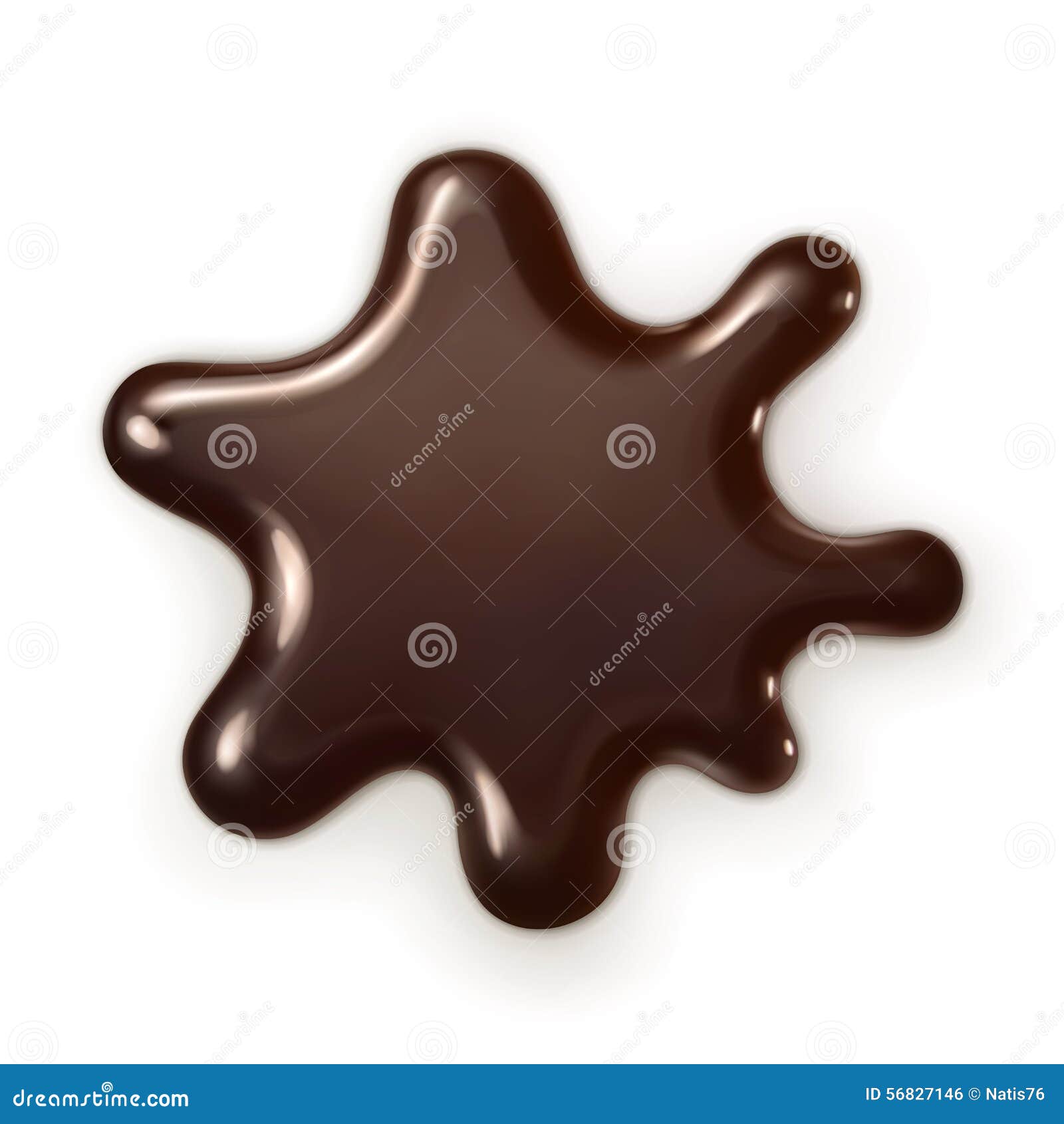 Chocolate Drop Logo. Cakes And Desserts Cafe. Brown Letters On A ...