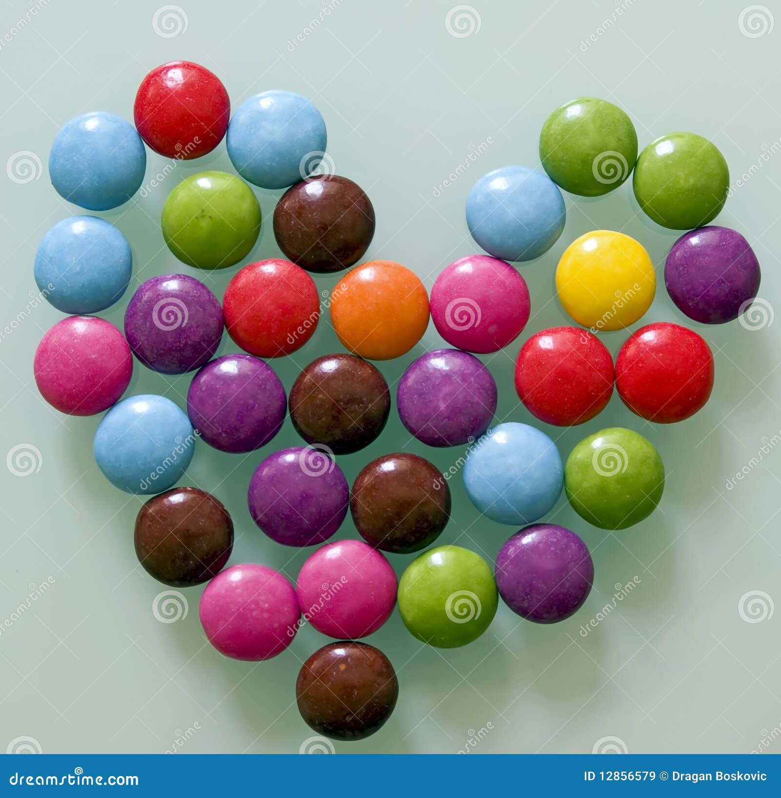 The chocolate drops heart stock image. Image of appetite - 12856579