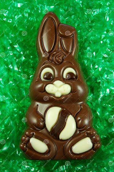 Chocolate Easter Bunny stock photo. Image of easter, melt - 579604