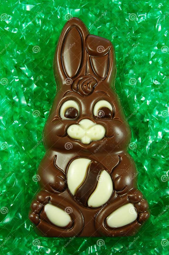 Chocolate Easter Bunny stock photo. Image of easter, melt - 579604