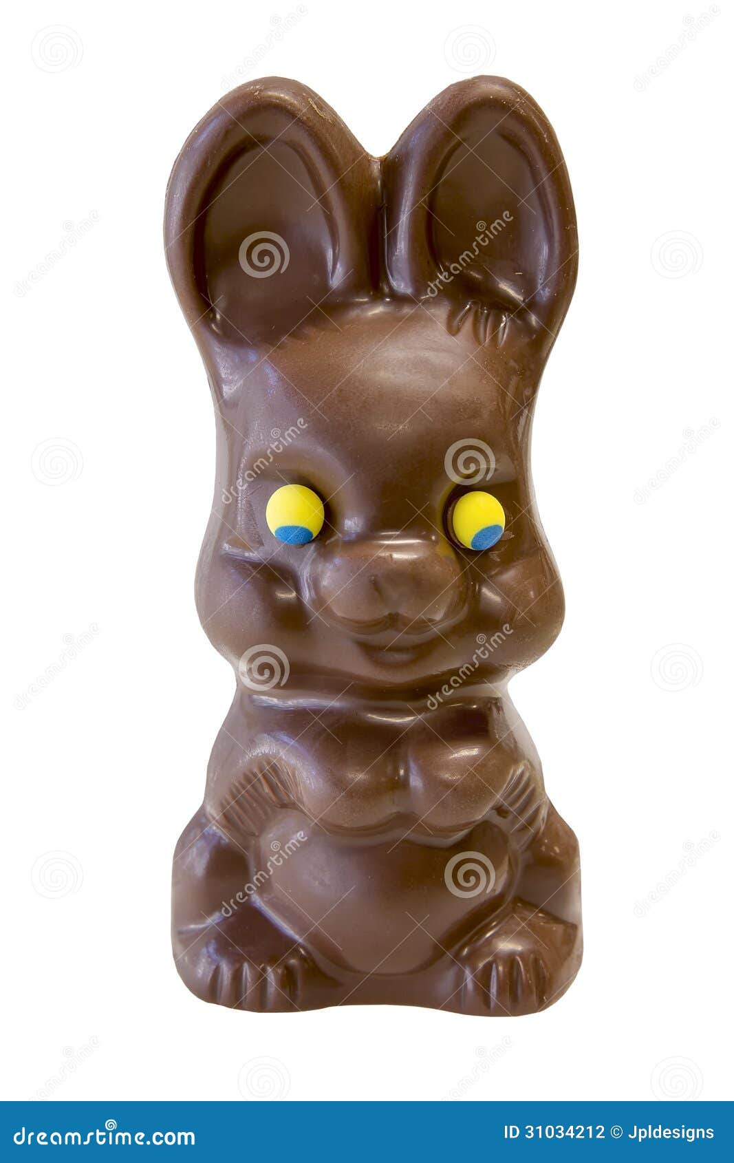 Chocolate Easter Bunny stock photo. Image of sweets, shape - 31034212