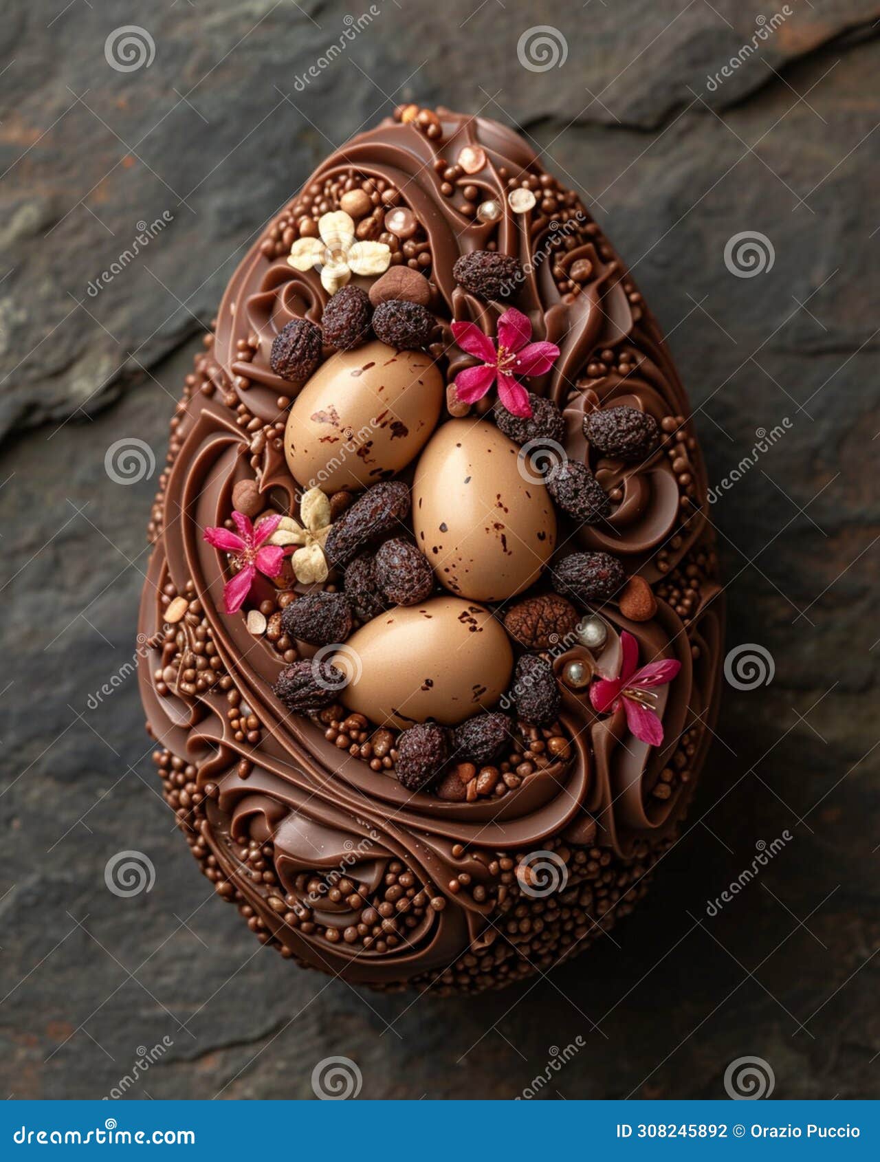 Chocolate Easter Egg: a Tasteful Masterpiece with Delicious Handcrafted ...