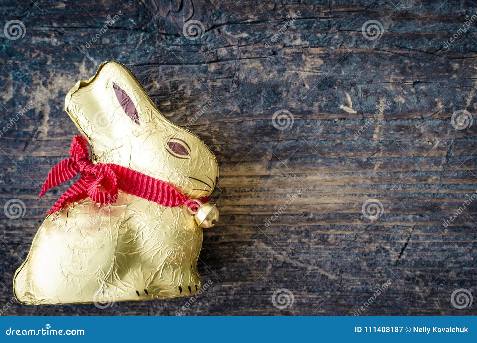 Chocolate Easter rabbit stock image. Image of concept - 111408187