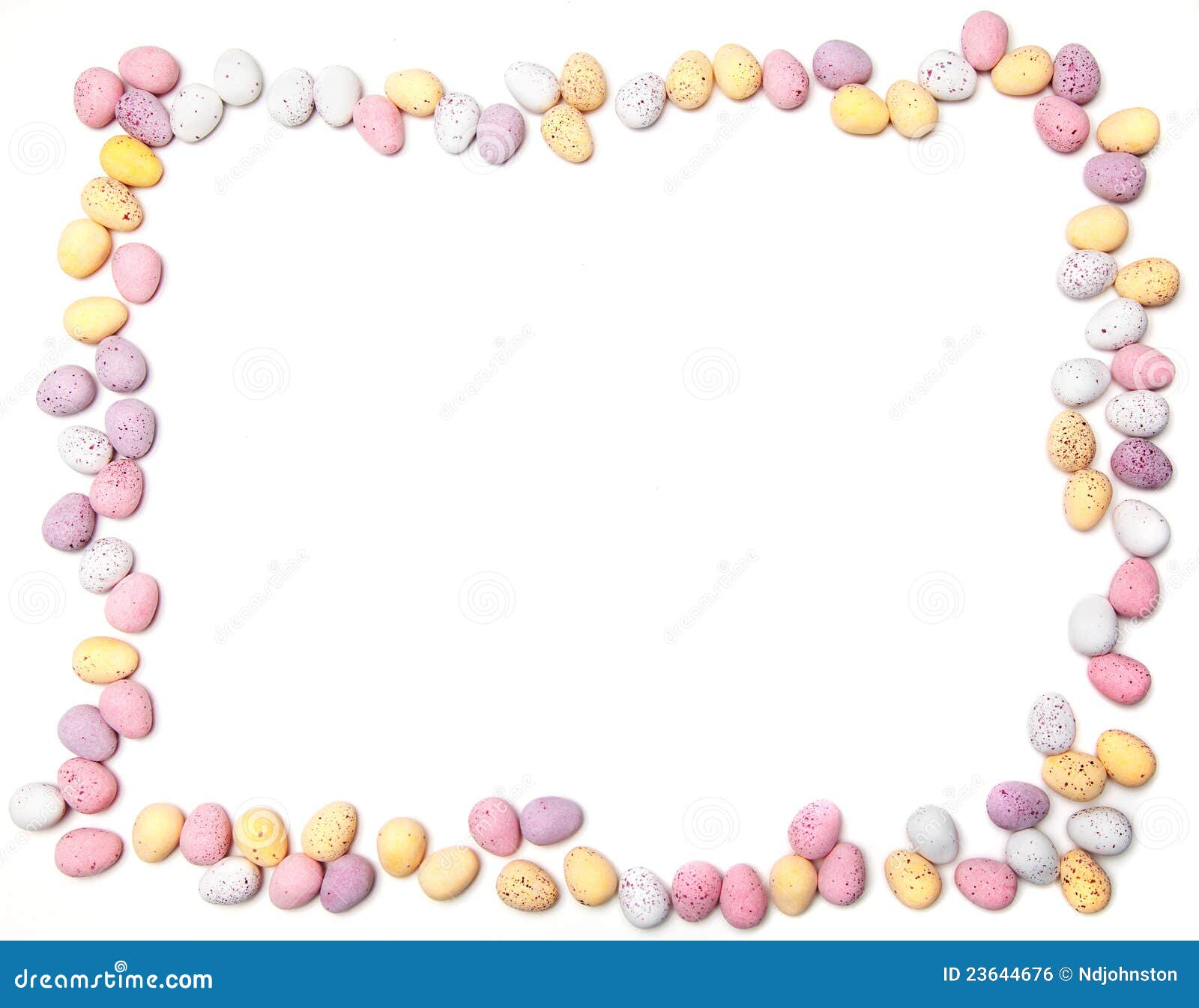 Chocolate egg frame stock photo. Image of background - 23644676