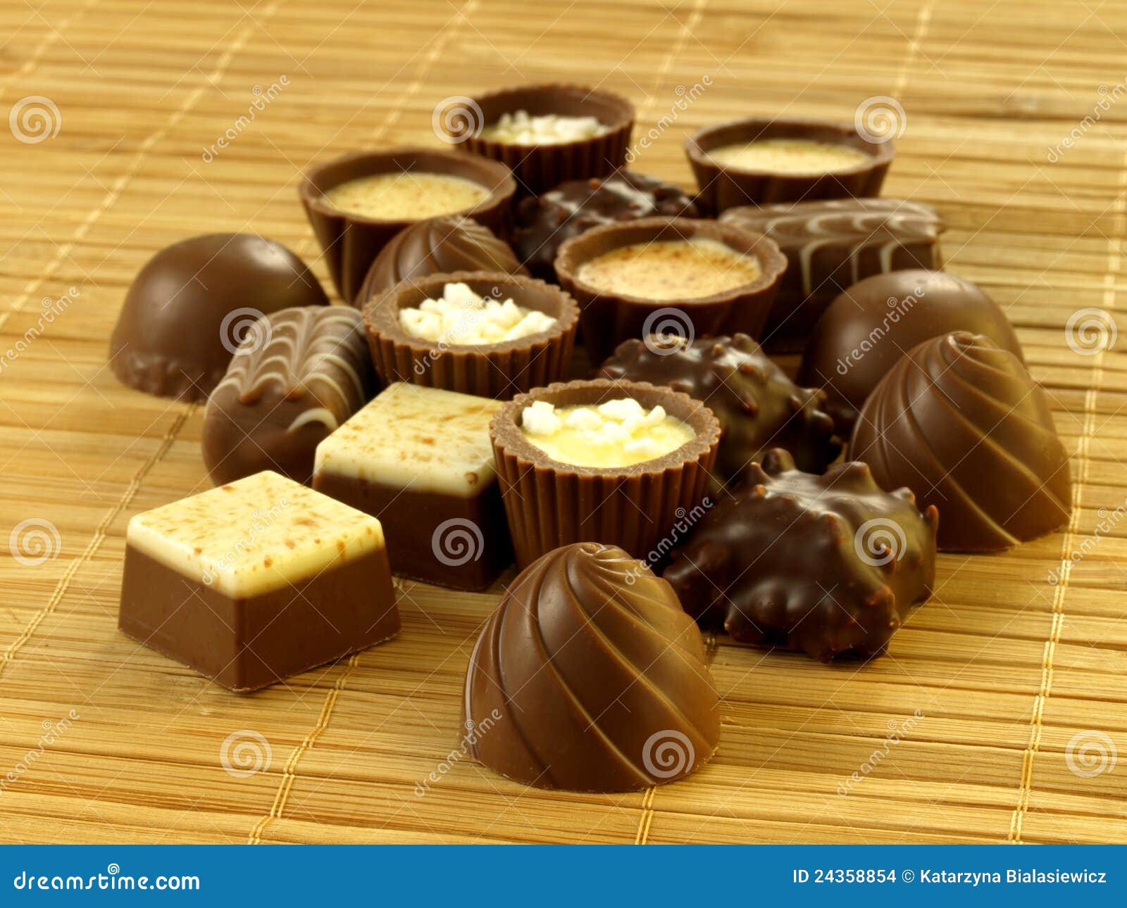 Chocolate feast stock photo. Image of candy, chocolates - 24358854