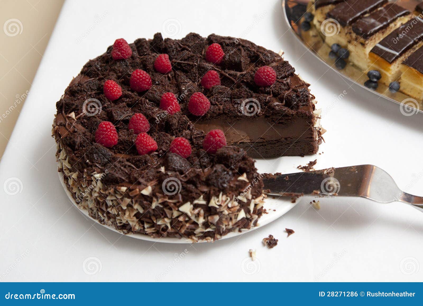 Chocolate fix stock photo. Image of baking, food, raspberry - 28271286