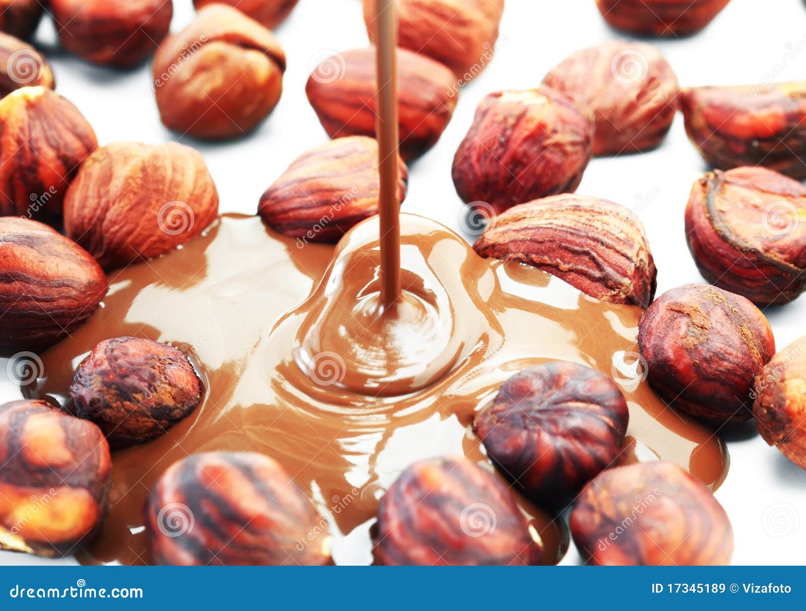 Chocolate flow stock image. Image of abstract, cocoa - 17345189