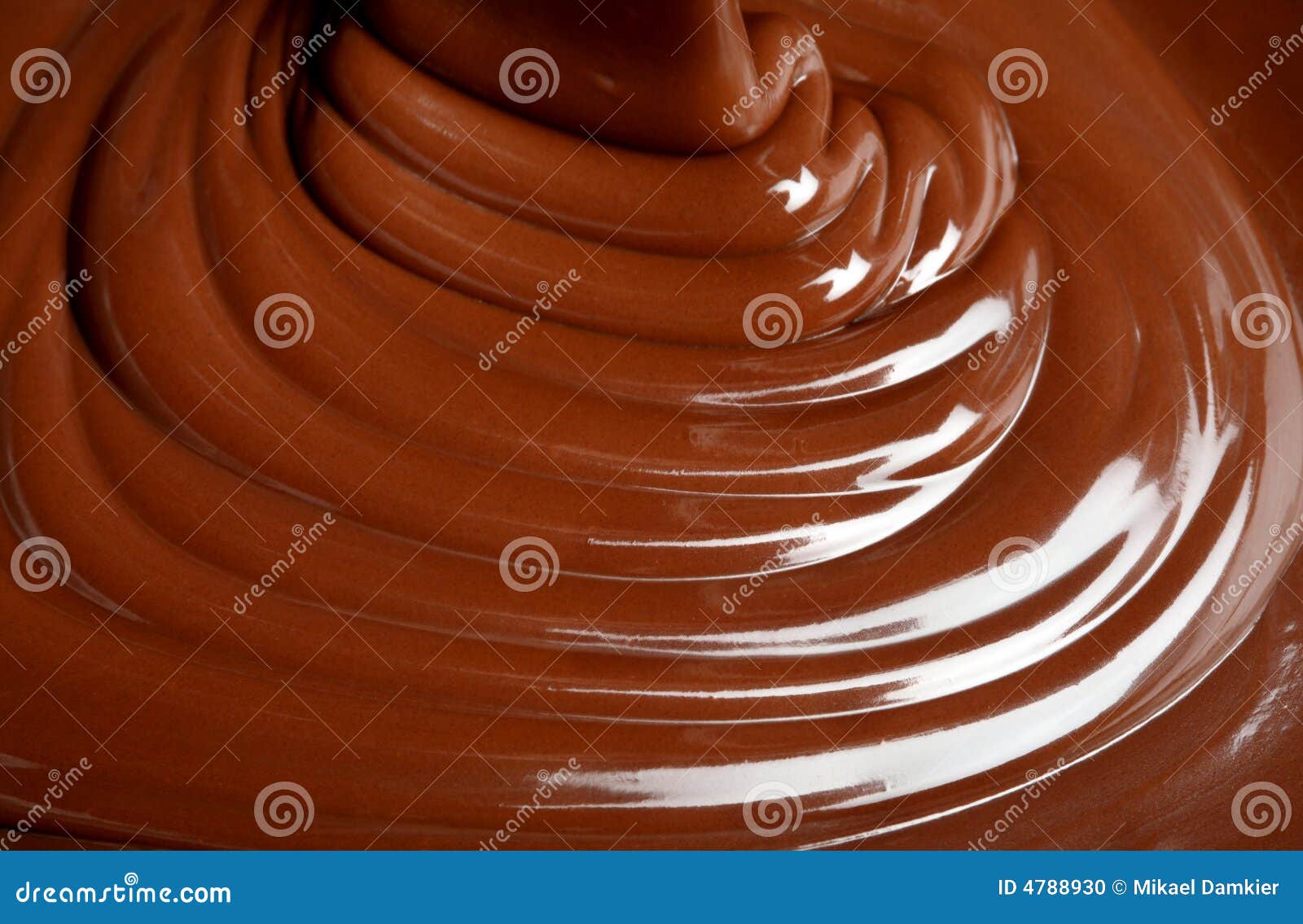 Chocolate flow stock photo. Image of food, molten, melting - 4788930