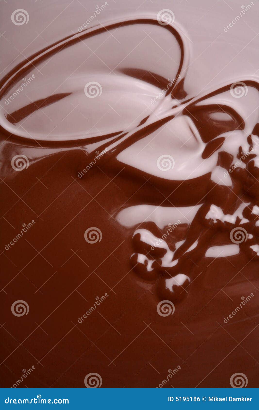Chocolate flow stock photo. Image of molten, flowing, baking - 5195186