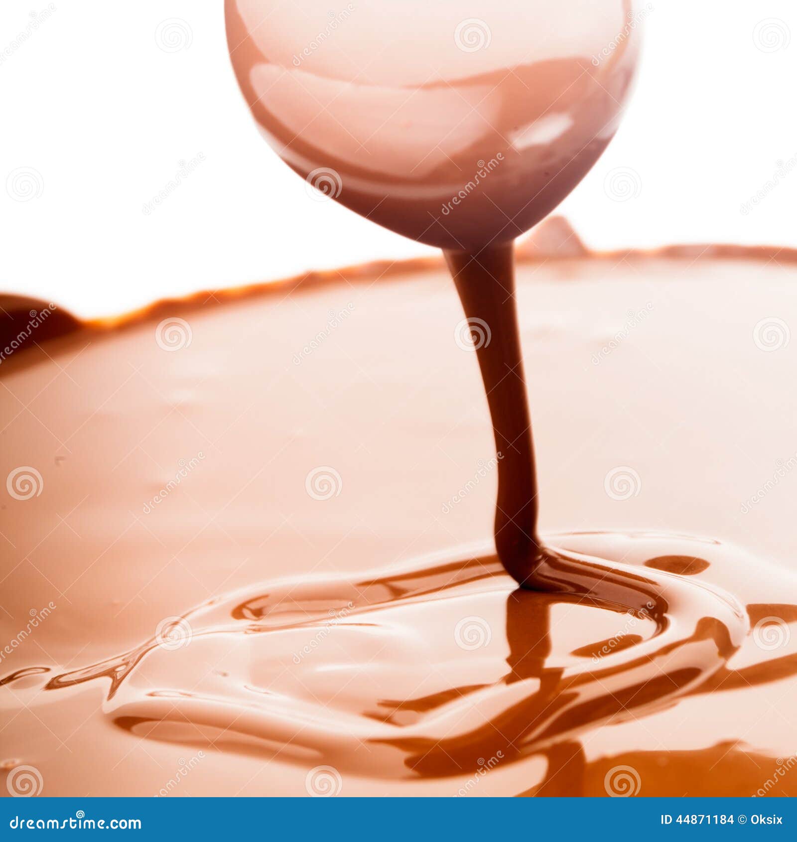 Chocolate flow stock photo. Image of cooking, flows, molten - 44871184