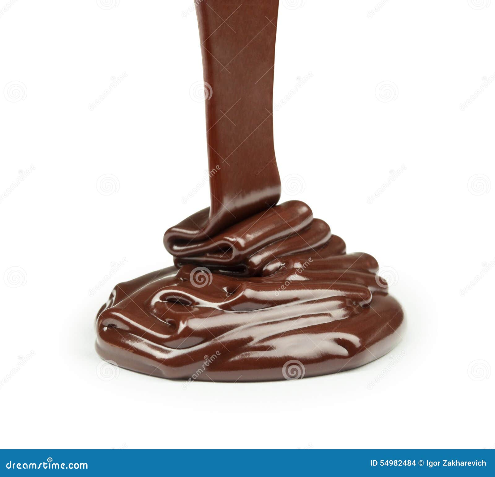 Chocolate flow stock photo. Image of copy, stream, melting - 54982484
