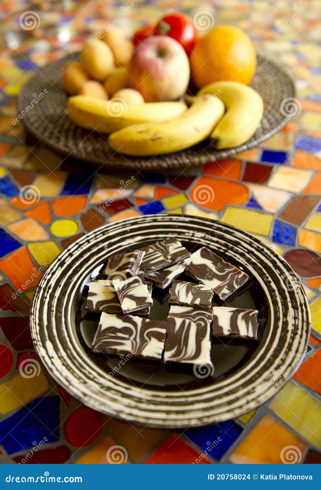 Chocolate or fruite? stock photo. Image of chocolate - 20758024