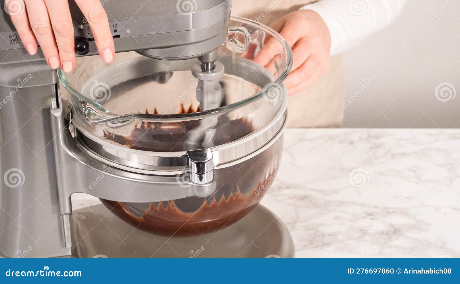 Chocolate ganache cupcake stock photo. Image of pastry - 276697060