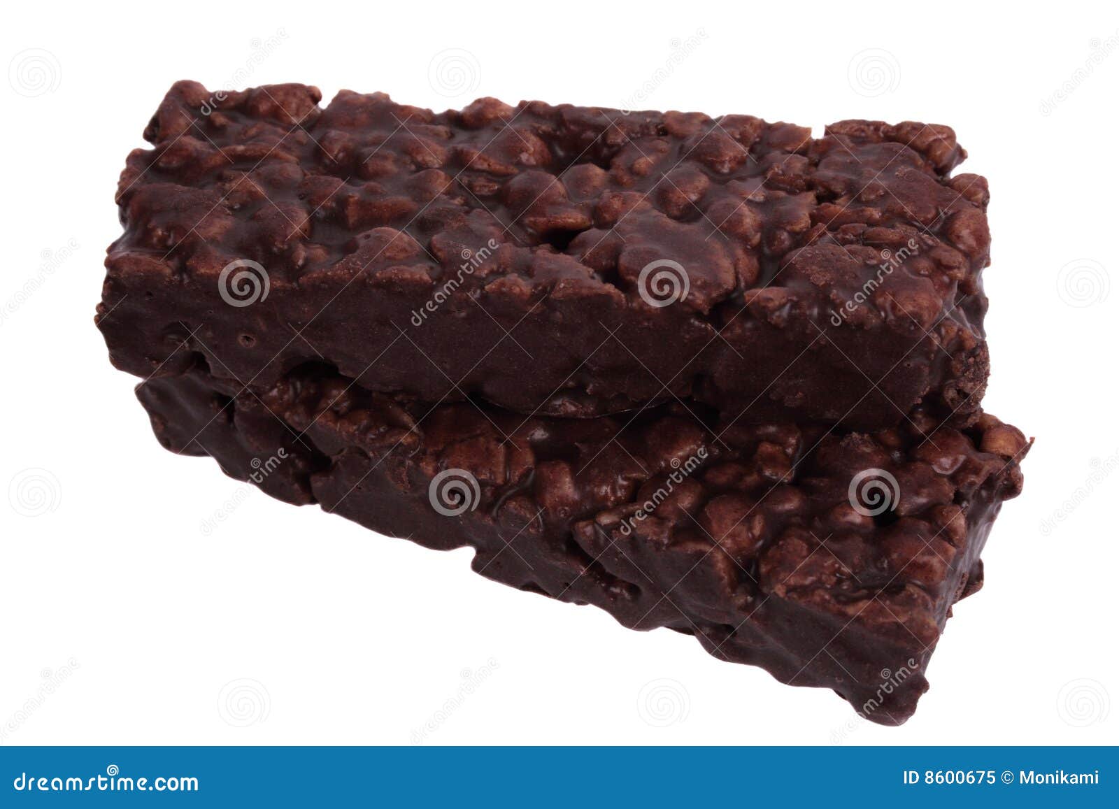 Chocolate grain bar stock image. Image of delicious, dessert - 8600675