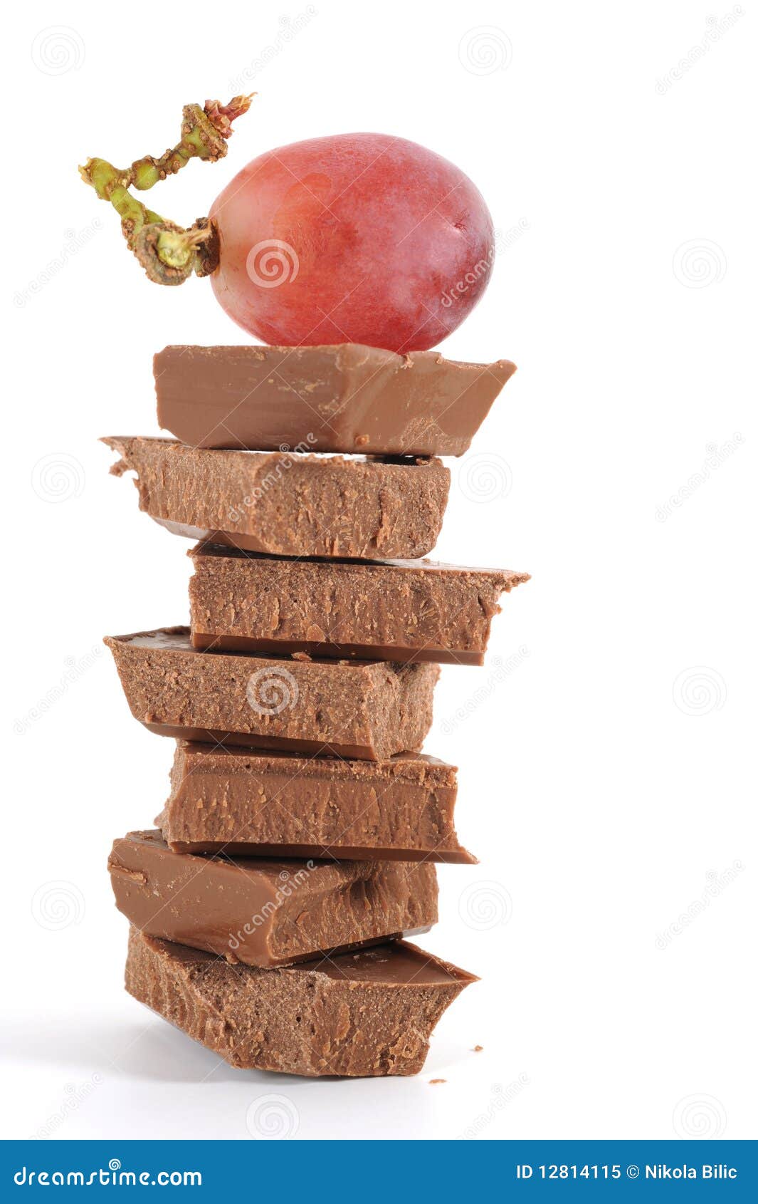 Chocolate and Grape stock image. Image of aromatic, sweet - 12814115