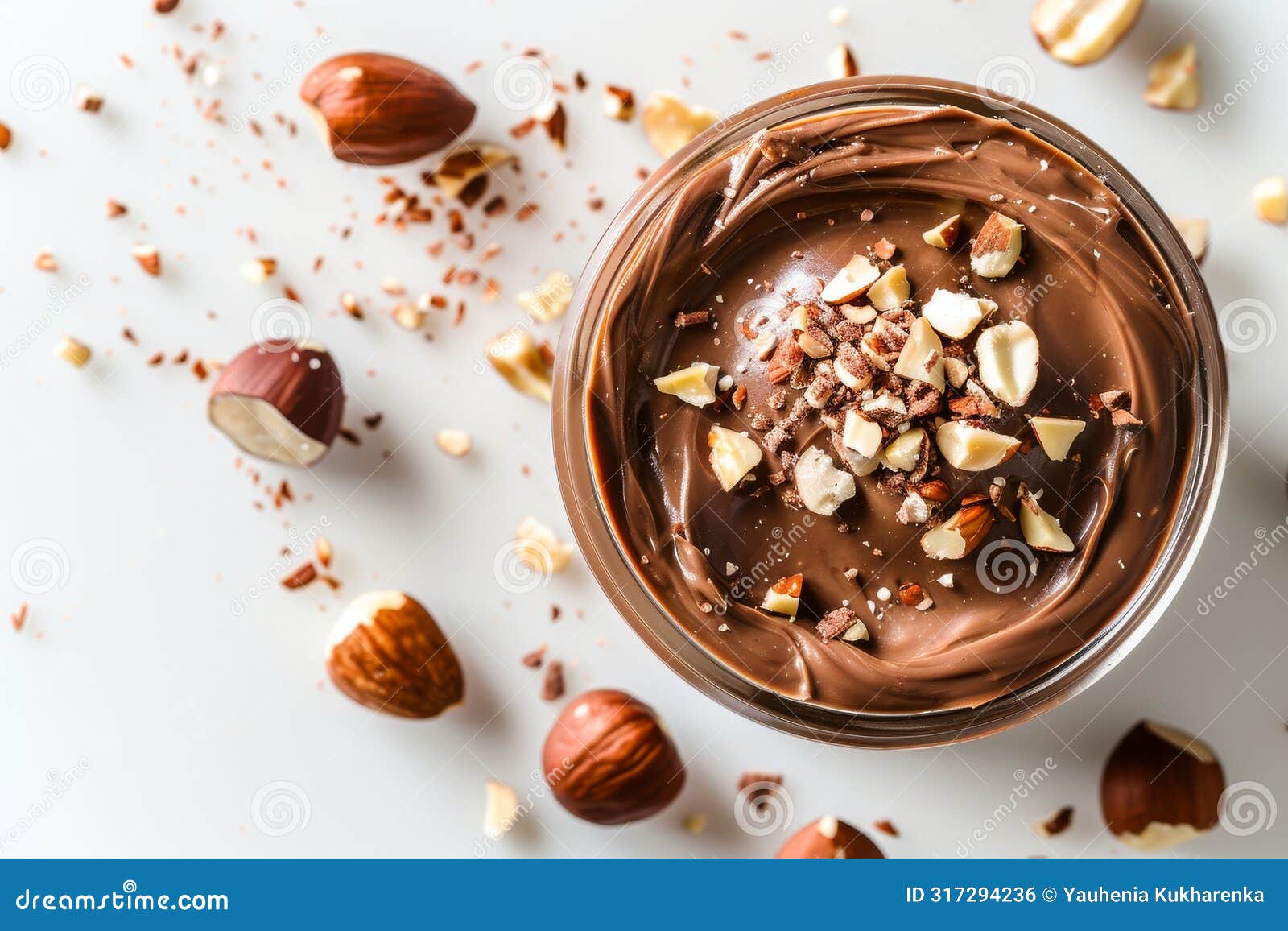 Chocolate Hazelnut Spread Delight Stock Illustration - Illustration of ...