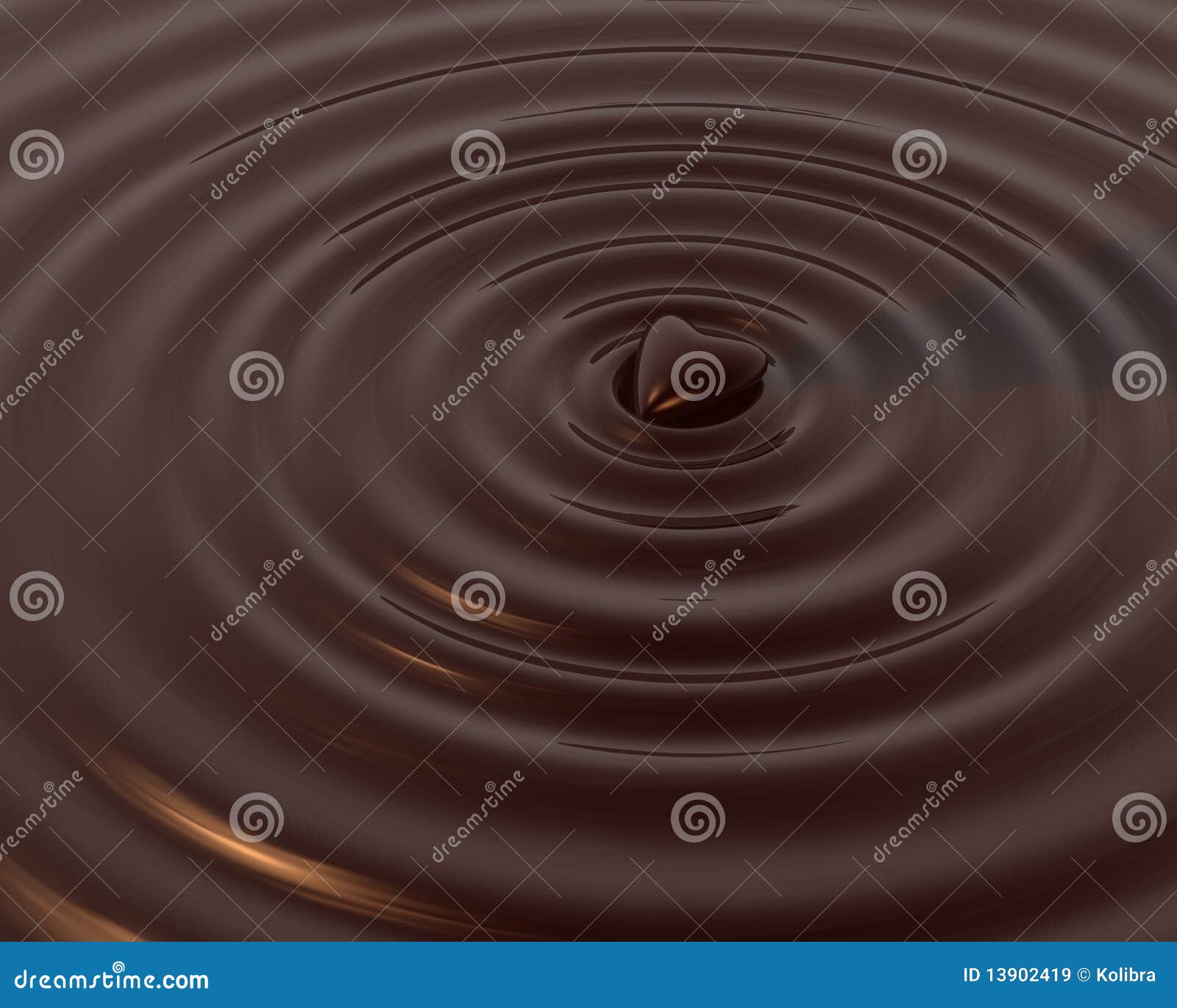 Chocolate Heart Ripple Effect Stock Illustrations – 12 Chocolate Heart ...