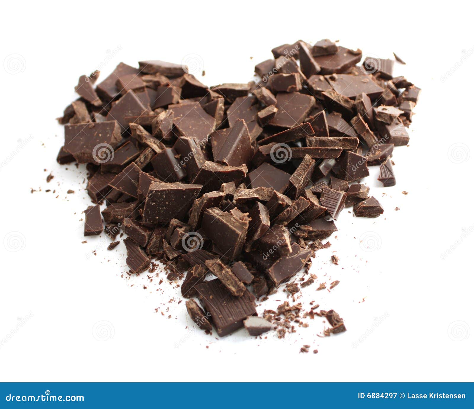 Chocolate heart stock image. Image of cocoa, anniversary - 6884297