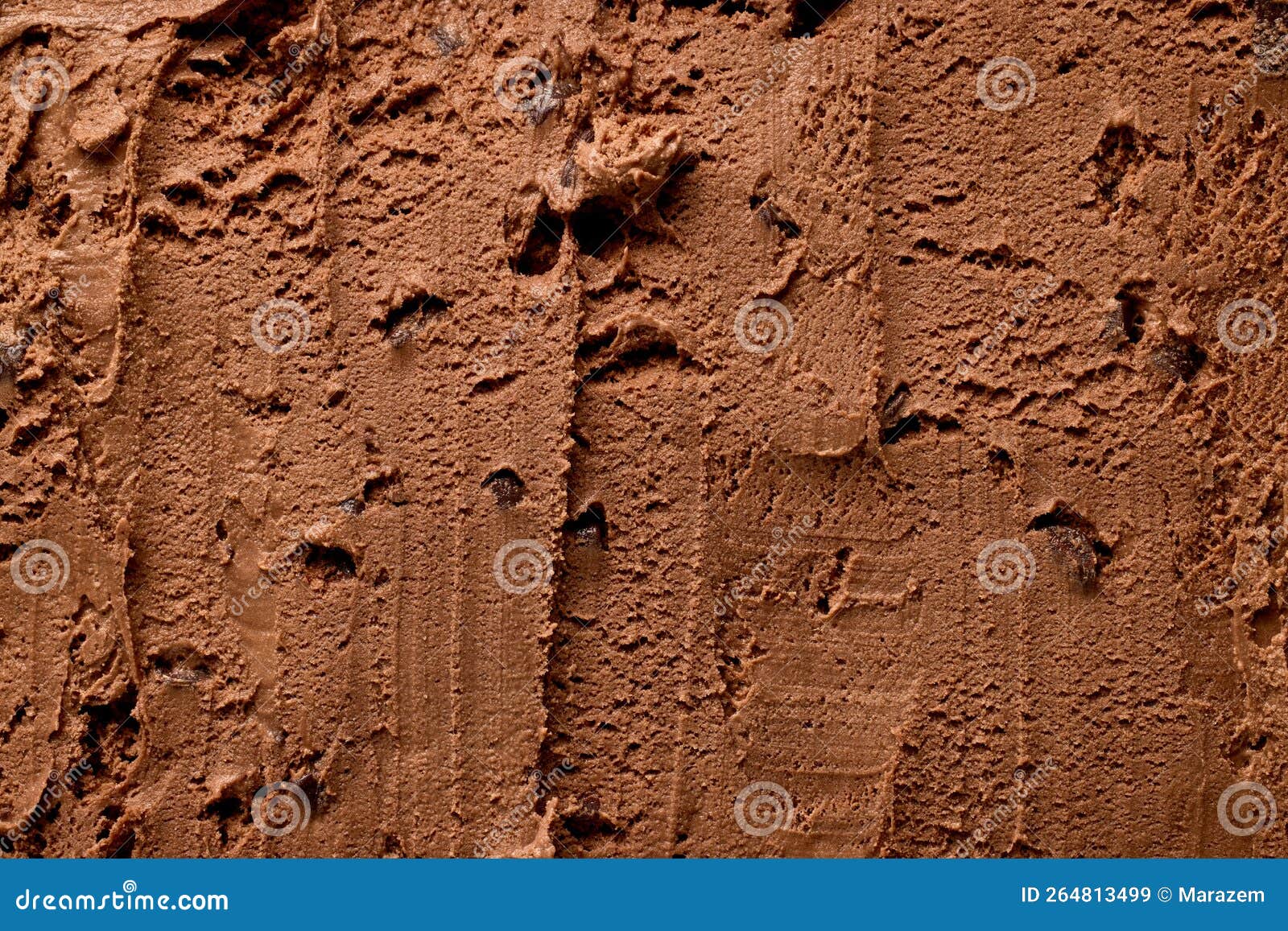 Chocolate Ice Cream Texture