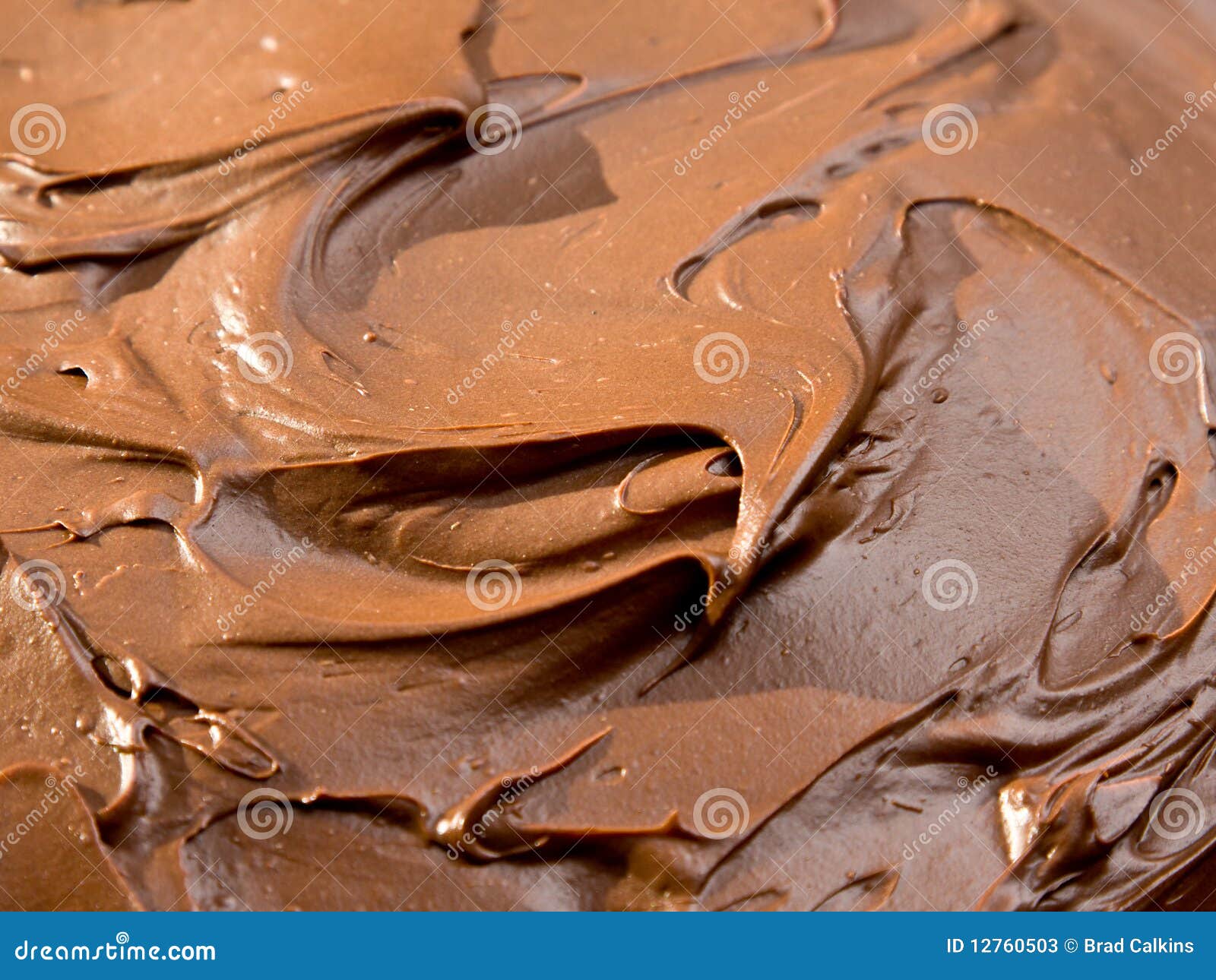 Chocolate icing stock image. Image of chocolate, peaks - 12760503