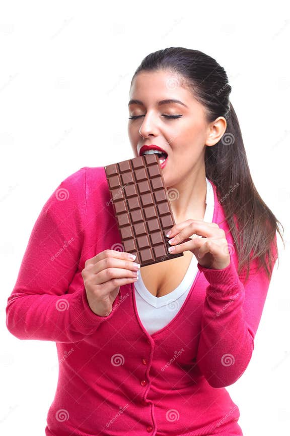 Chocolate indulgence stock image. Image of attractive - 10459375