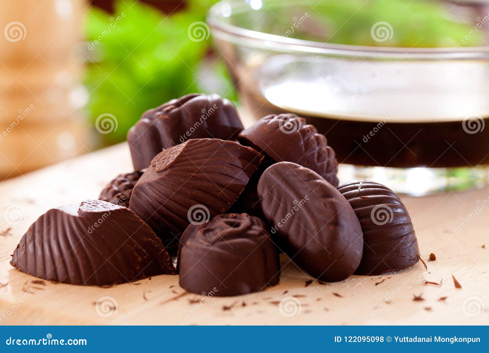 Chocolate with ingredient stock photo. Image of sweet - 122095098
