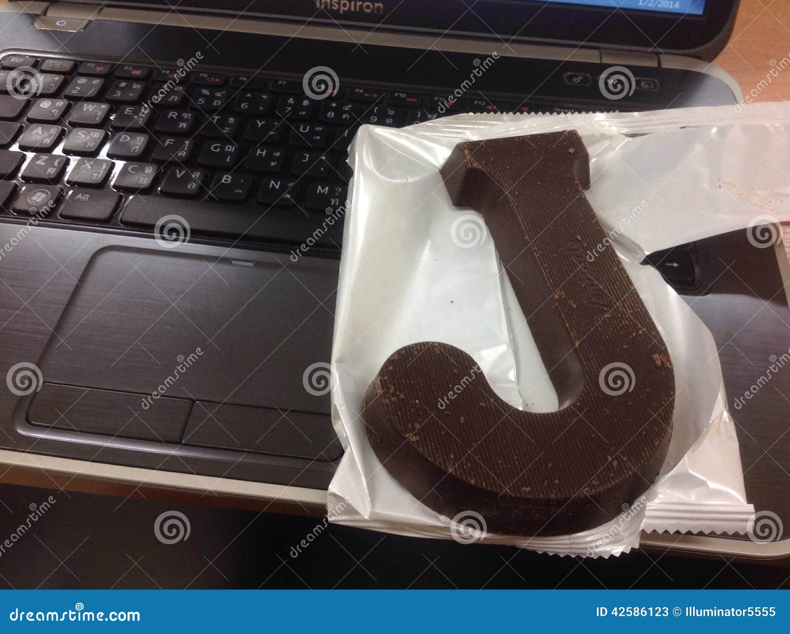 Chocolate in J letter editorial stock photo. Image of dark - 42586123