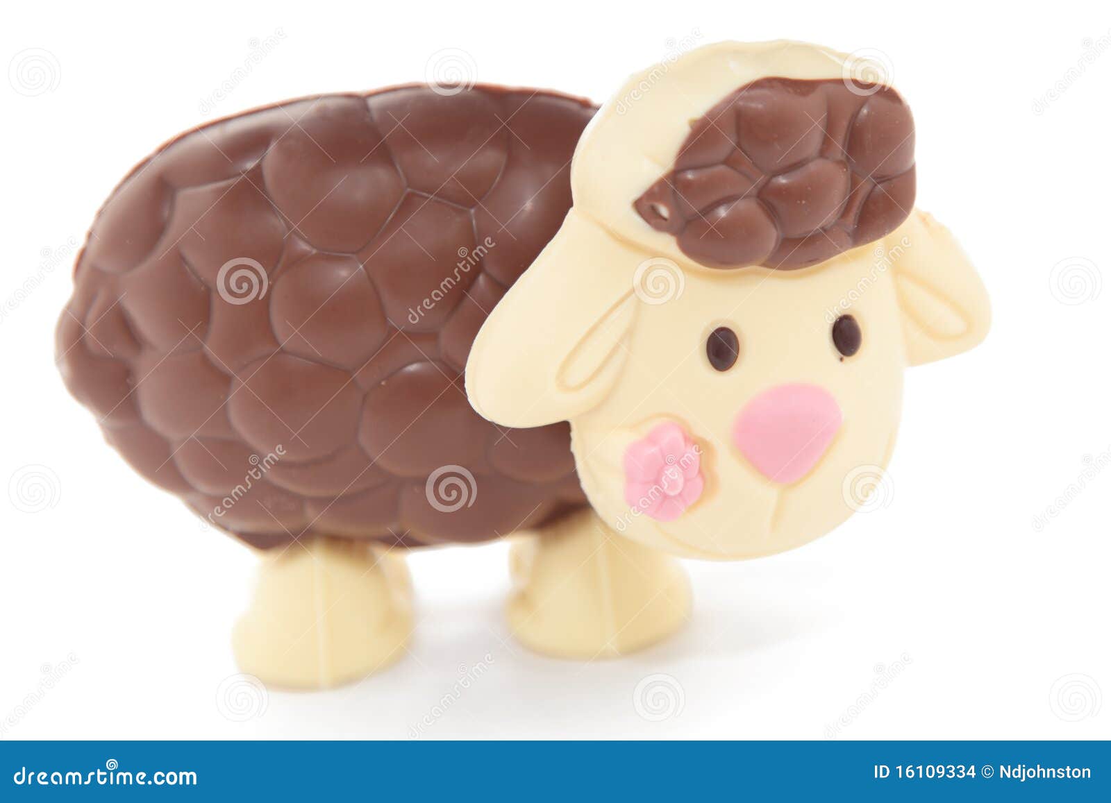 Chocolate Lamb stock photo. Image of brown, milk, white - 16109334