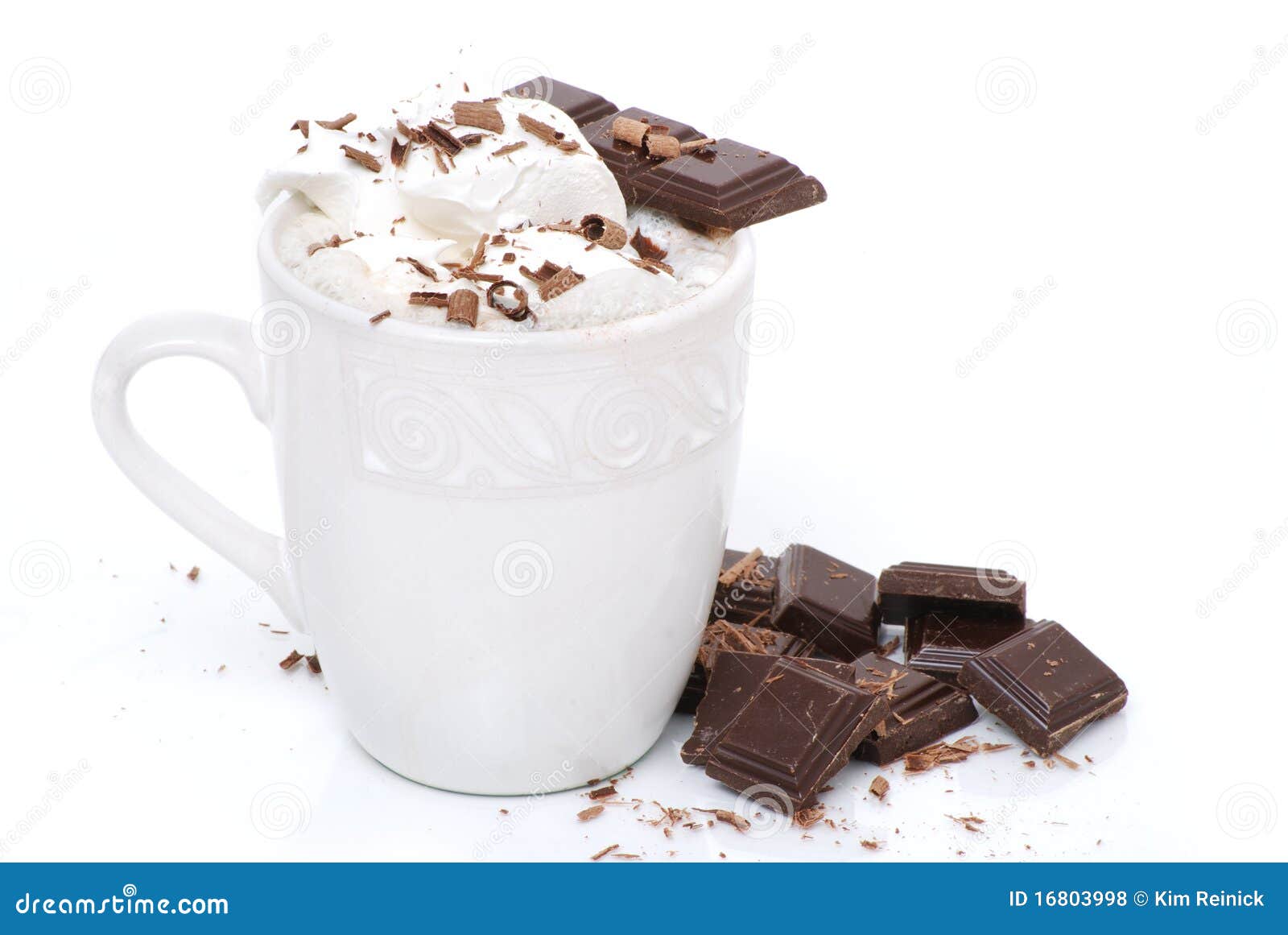 Chocolate Latte stock photo. Image of latte, pieces, flavor - 16803998