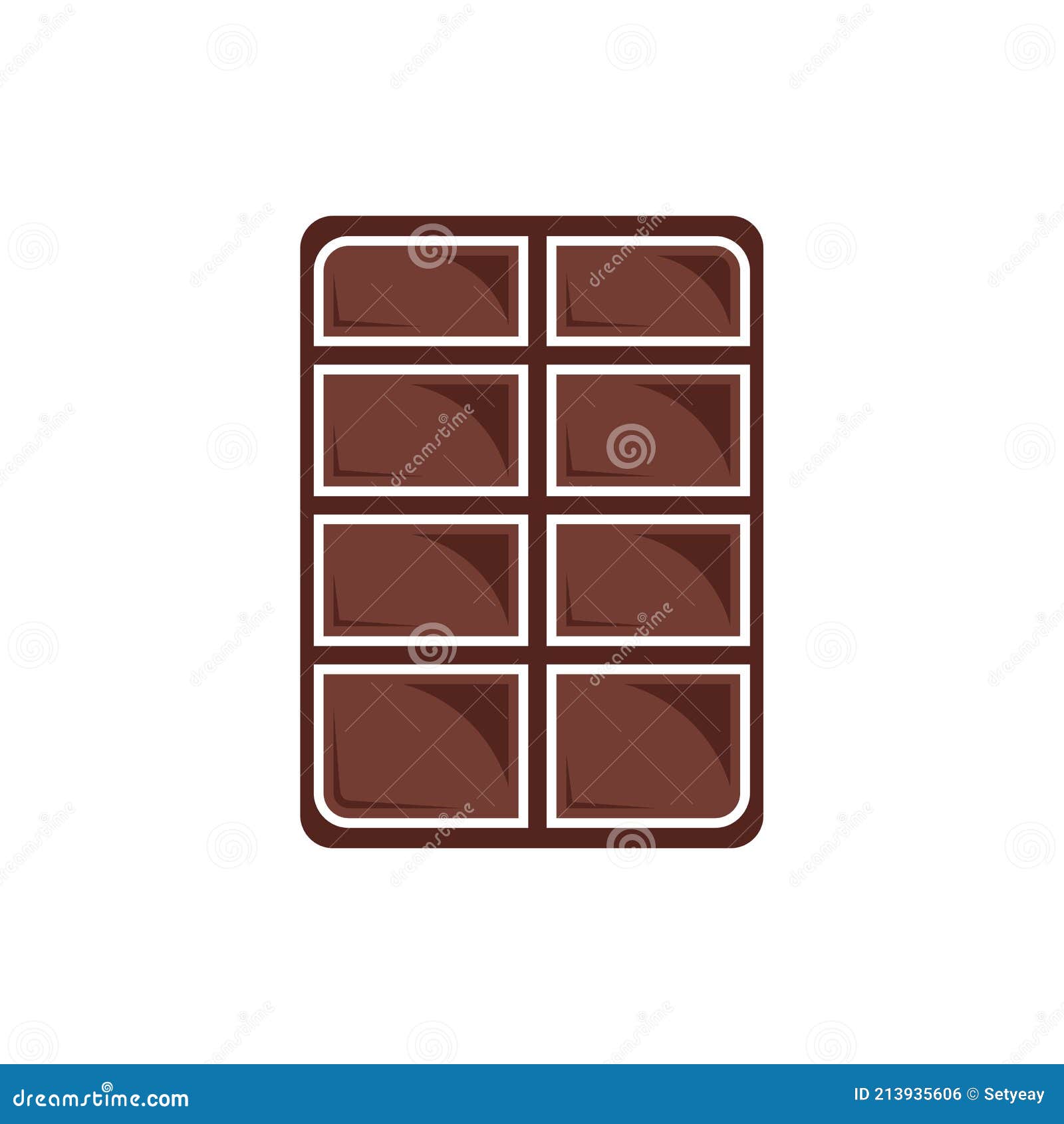 Chocolate Logo Design Vector Illustration, Creative Chocolate Logo ...