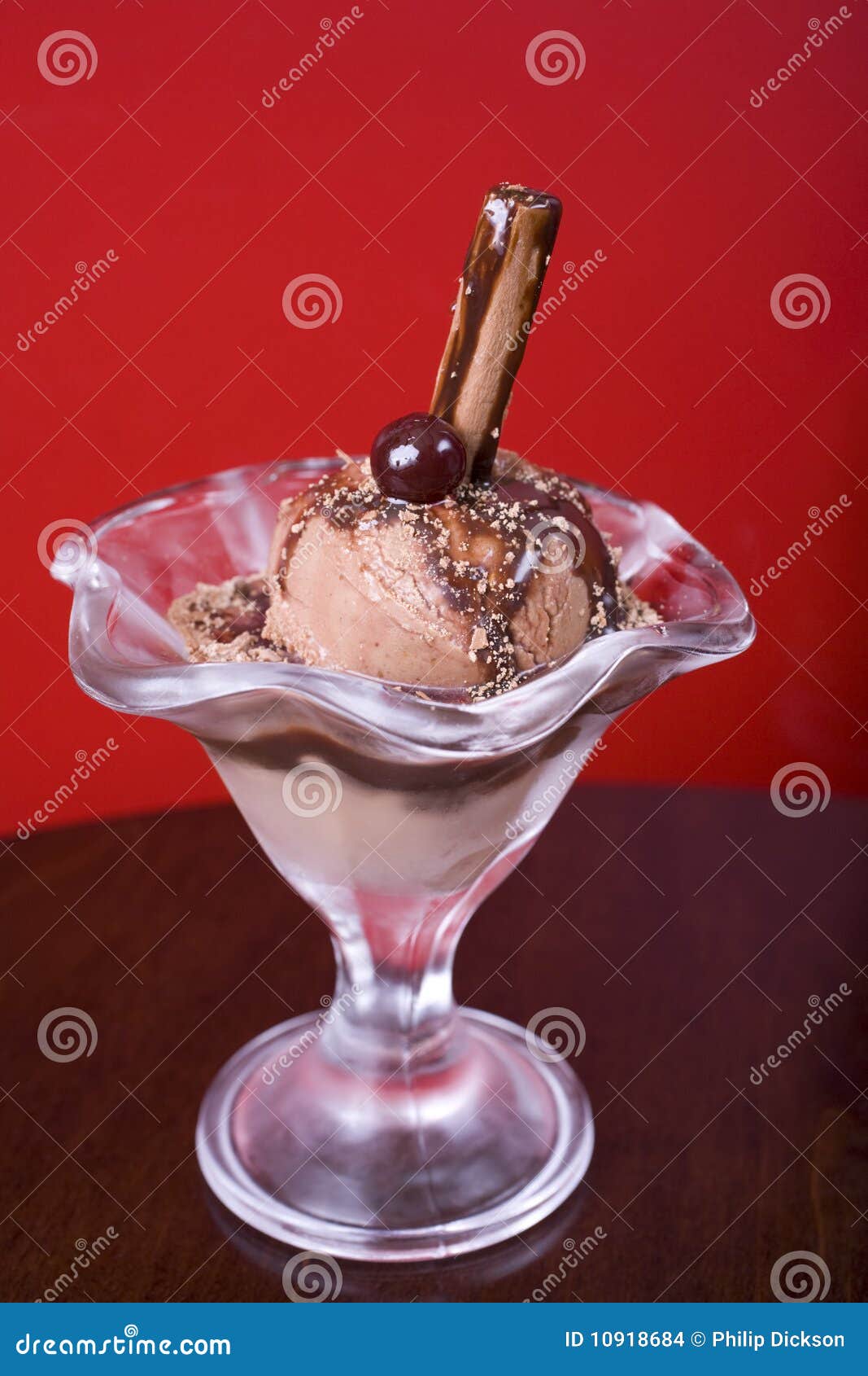 Chocolate Lush stock photo. Image of plate, cherry, chocolate - 10918684