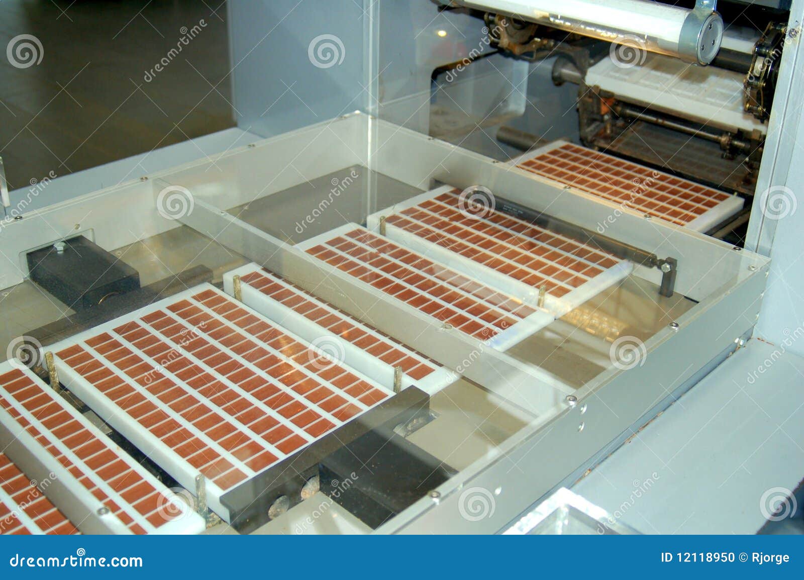 Chocolate making stock photo. Image of candy, producing - 12118950