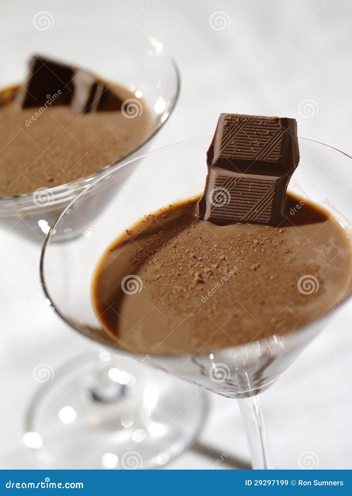 Chocolate martini stock image. Image of drink, delicious - 29297199