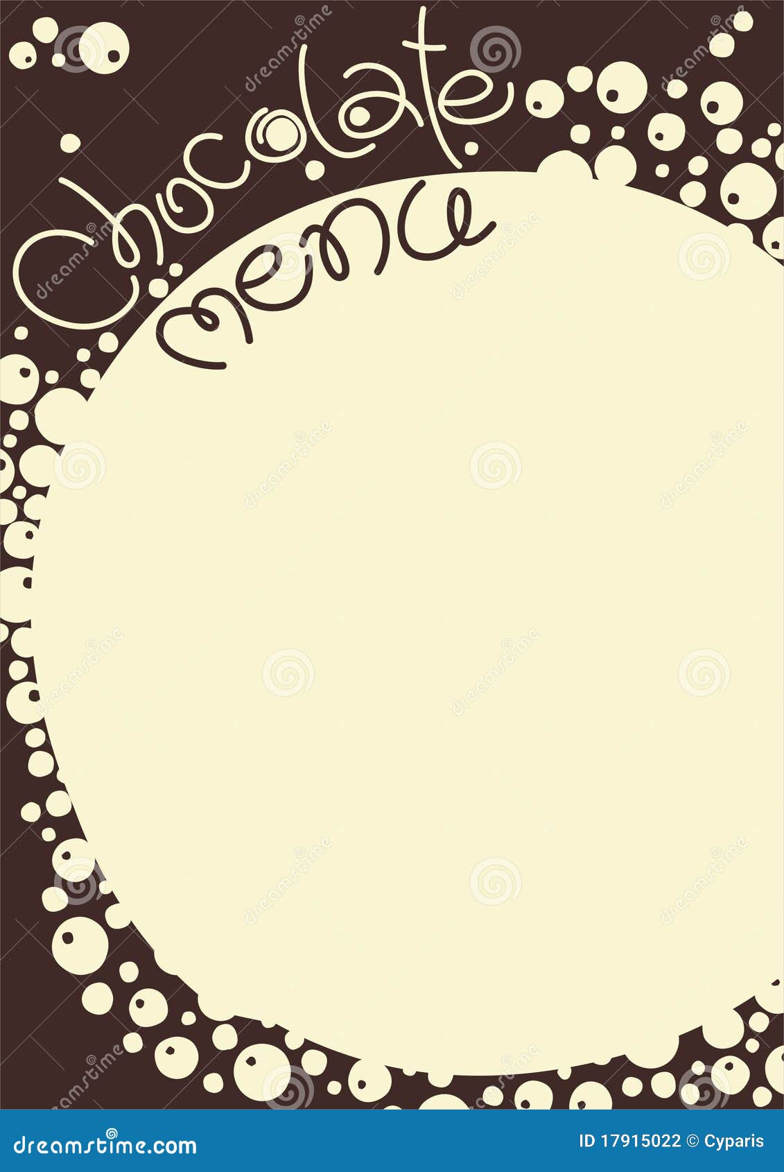 Chocolate menu stock vector. Illustration of coffee, lunch - 17915022