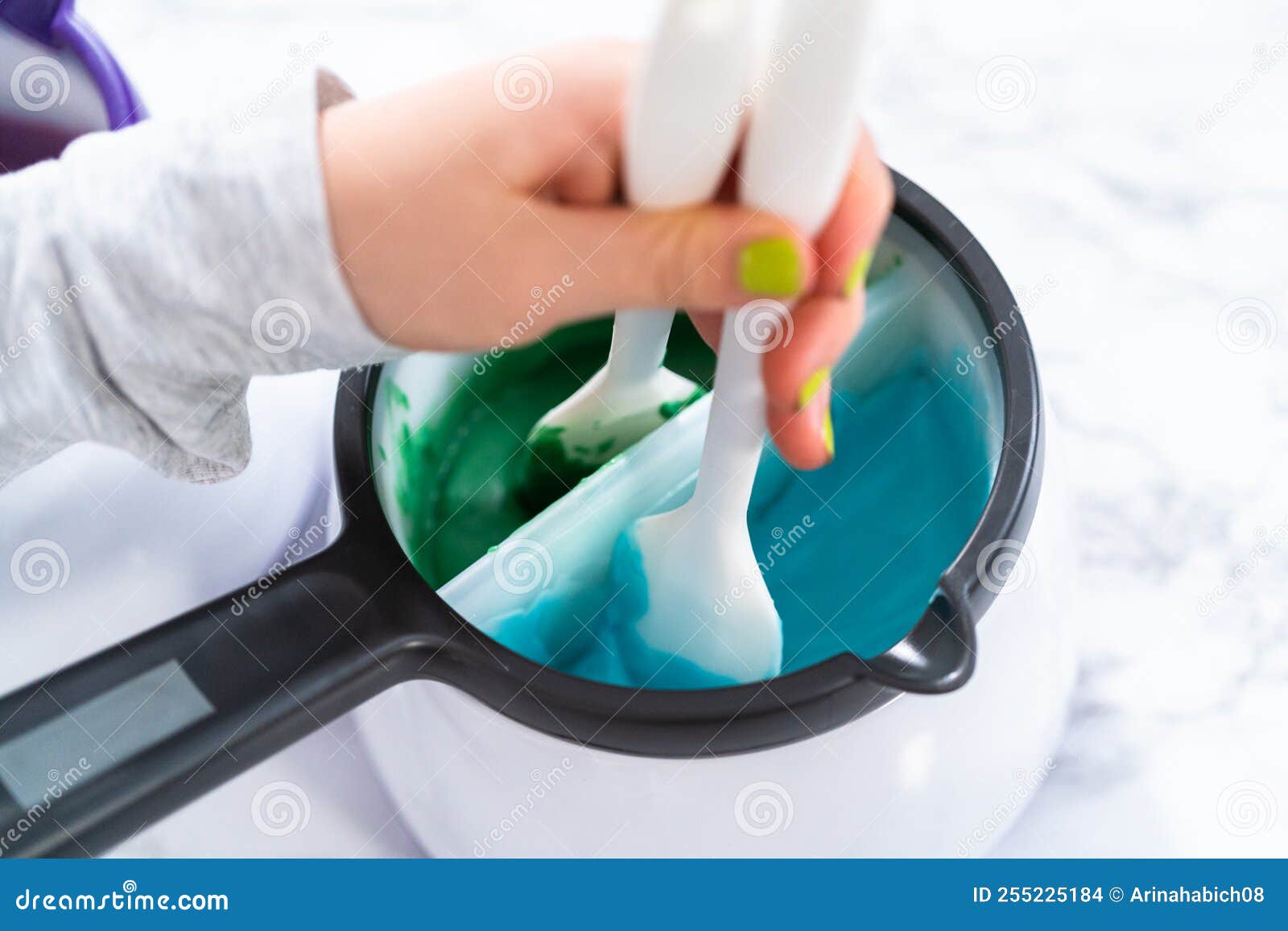 Chocolate mermaid tails stock photo. Image of stockpot - 255225184