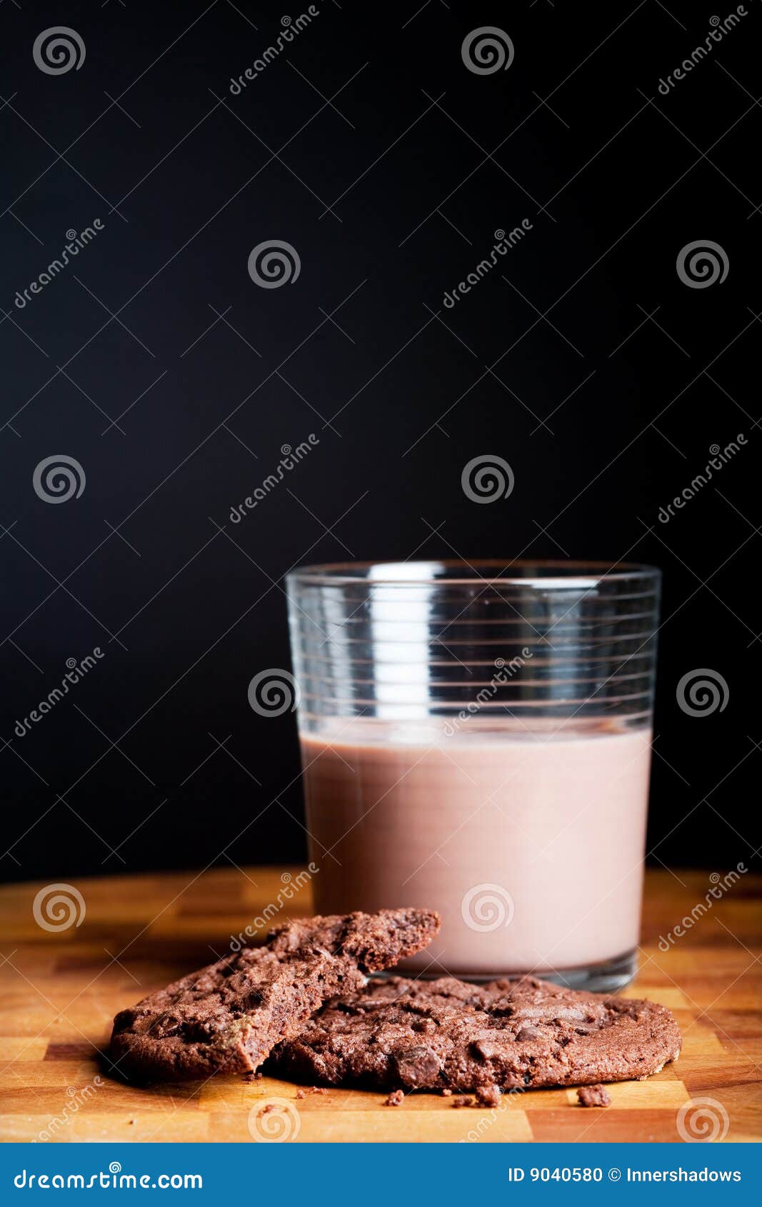 Chocolate milk and cookies stock photo. Image of milk - 9040580