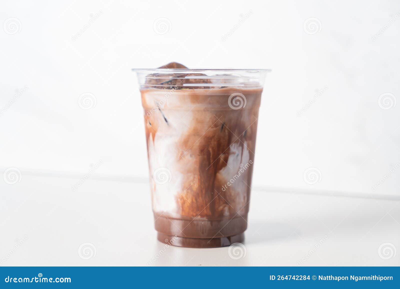 Chocolate Milk Shake in Glass Stock Photo - Image of cacao, cocoa ...