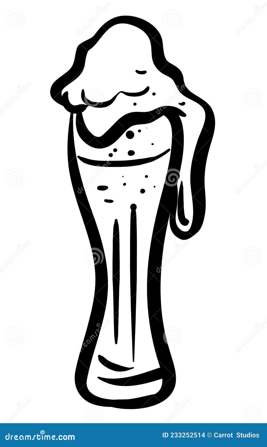 Chocolate milk shake stock vector. Illustration of diet - 233252514