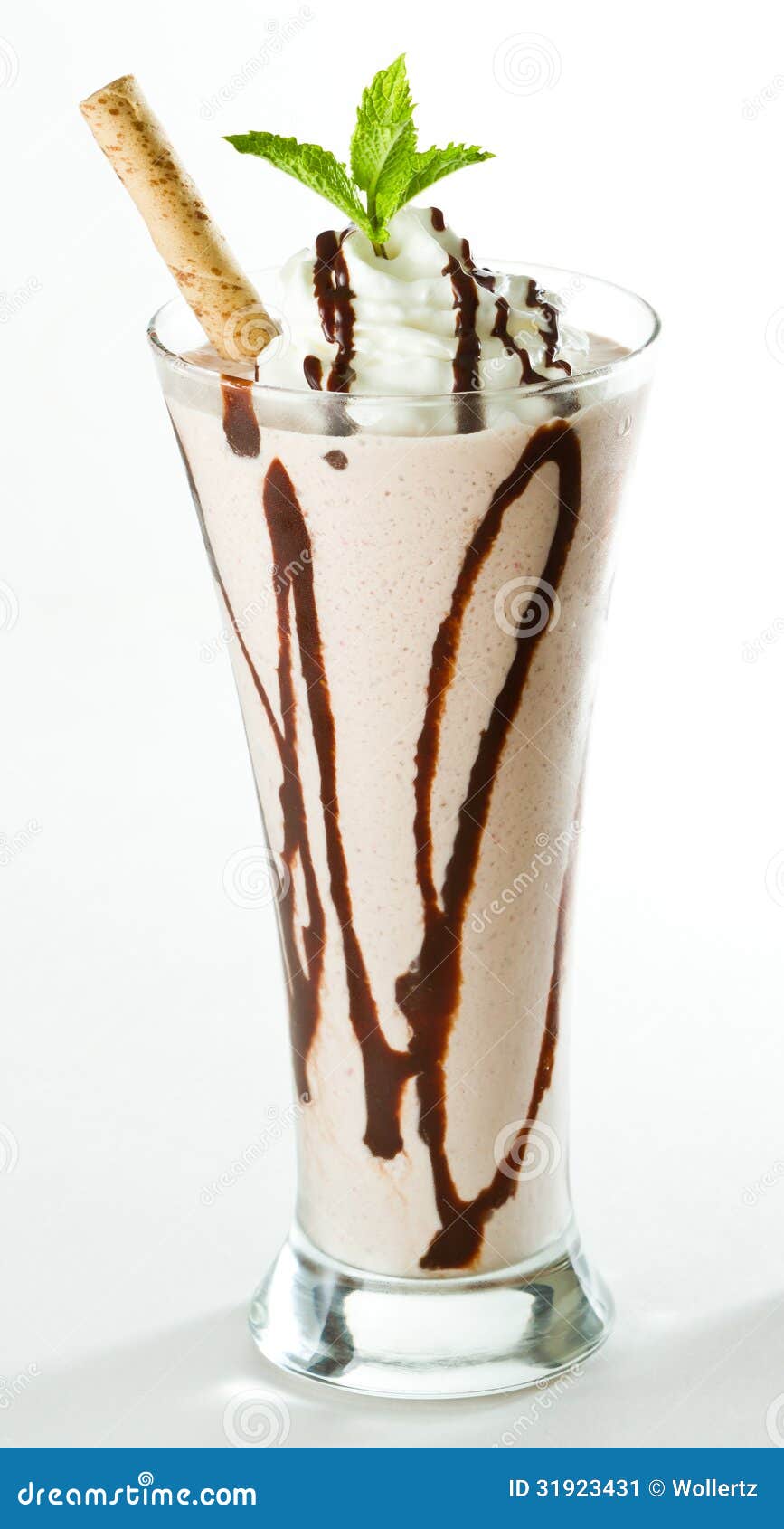 Chocolate milk shake stock image. Image of natural, shake - 31923431