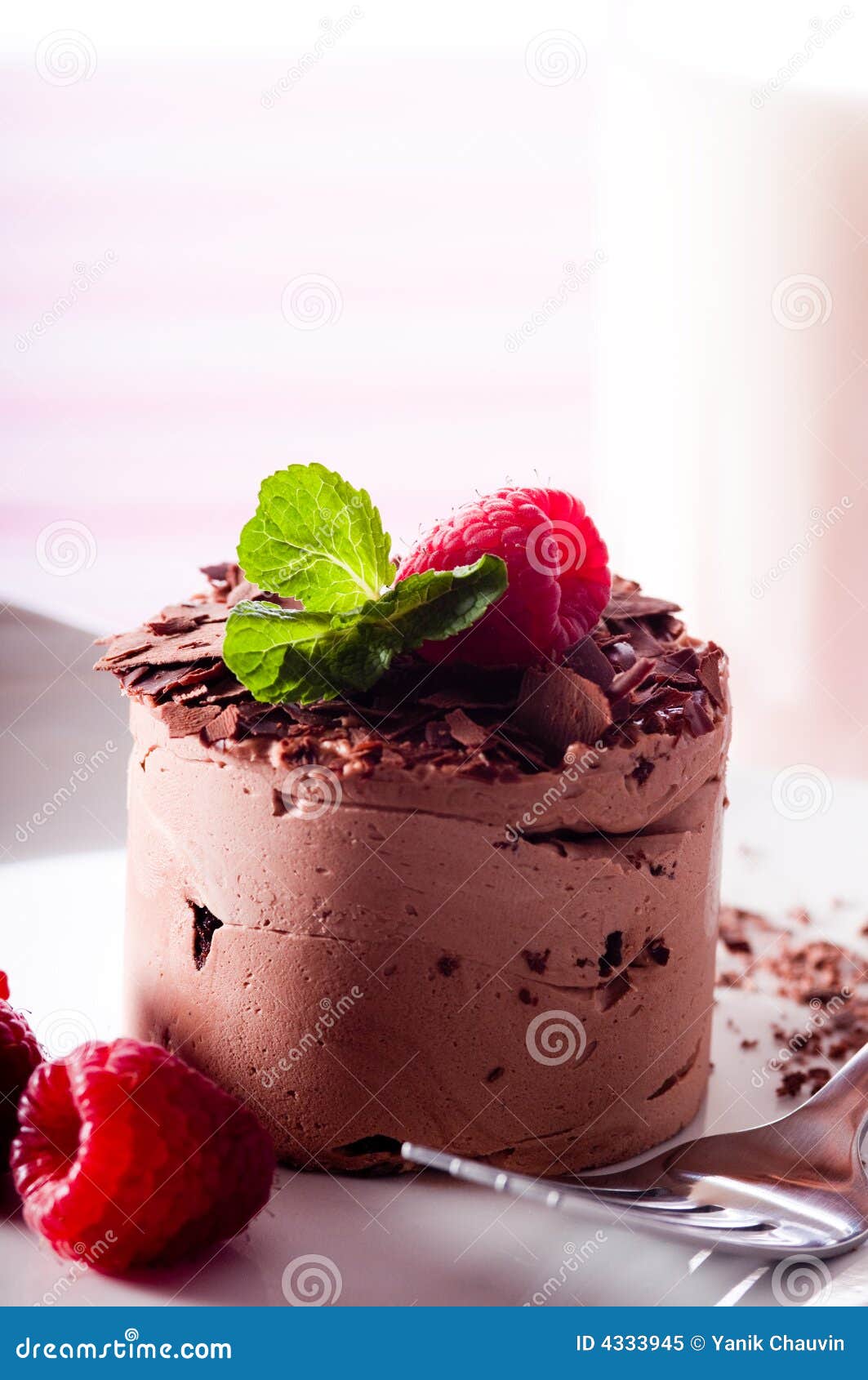 Chocolate Moose stock image. Image of cake, sweet, creamy - 4333945