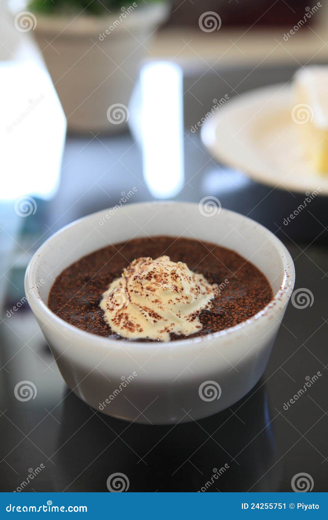 Chocolate moose cake stock image. Image of blueberry - 24255751