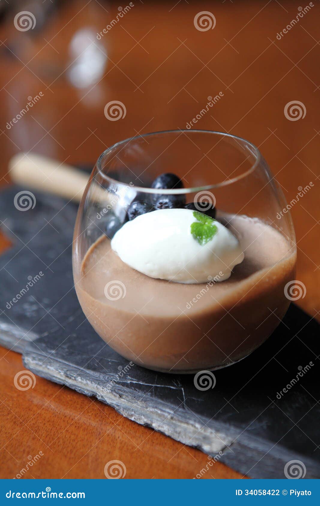 Chocolate moose stock photo. Image of celebrate, brownie - 34058422