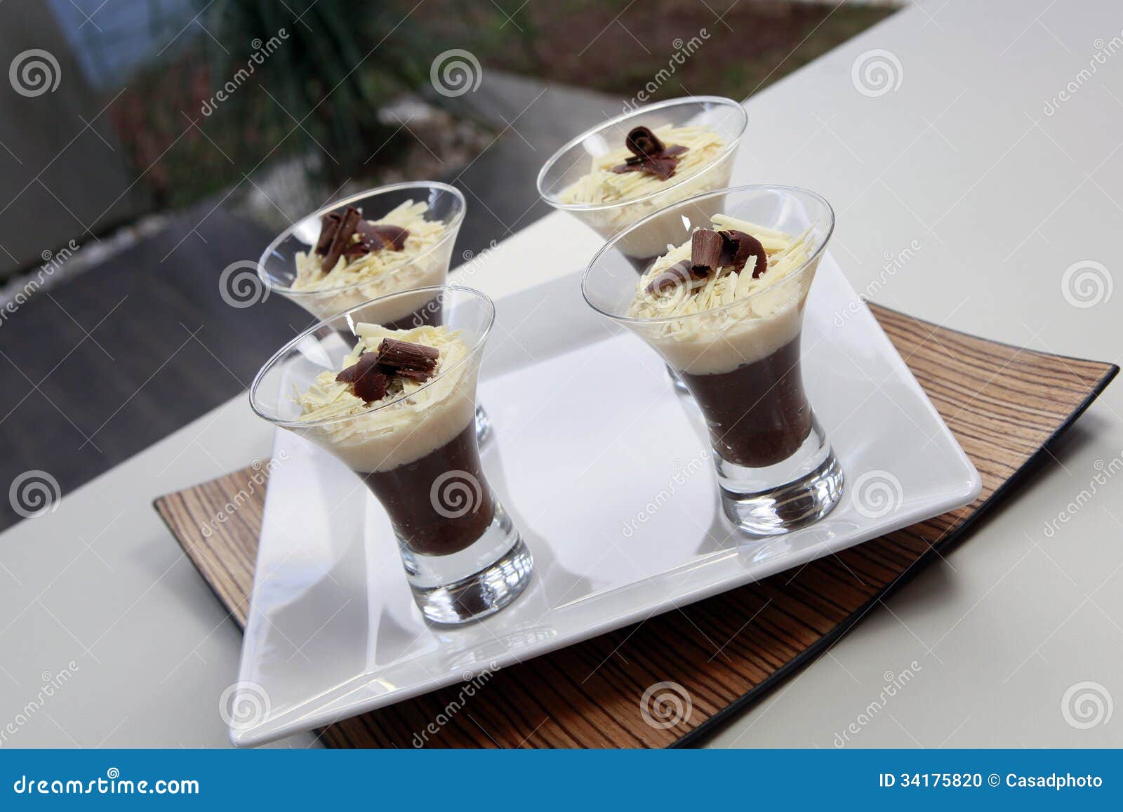 Chocolate mousse stock photo. Image of mousse, dark, fresh - 34175820